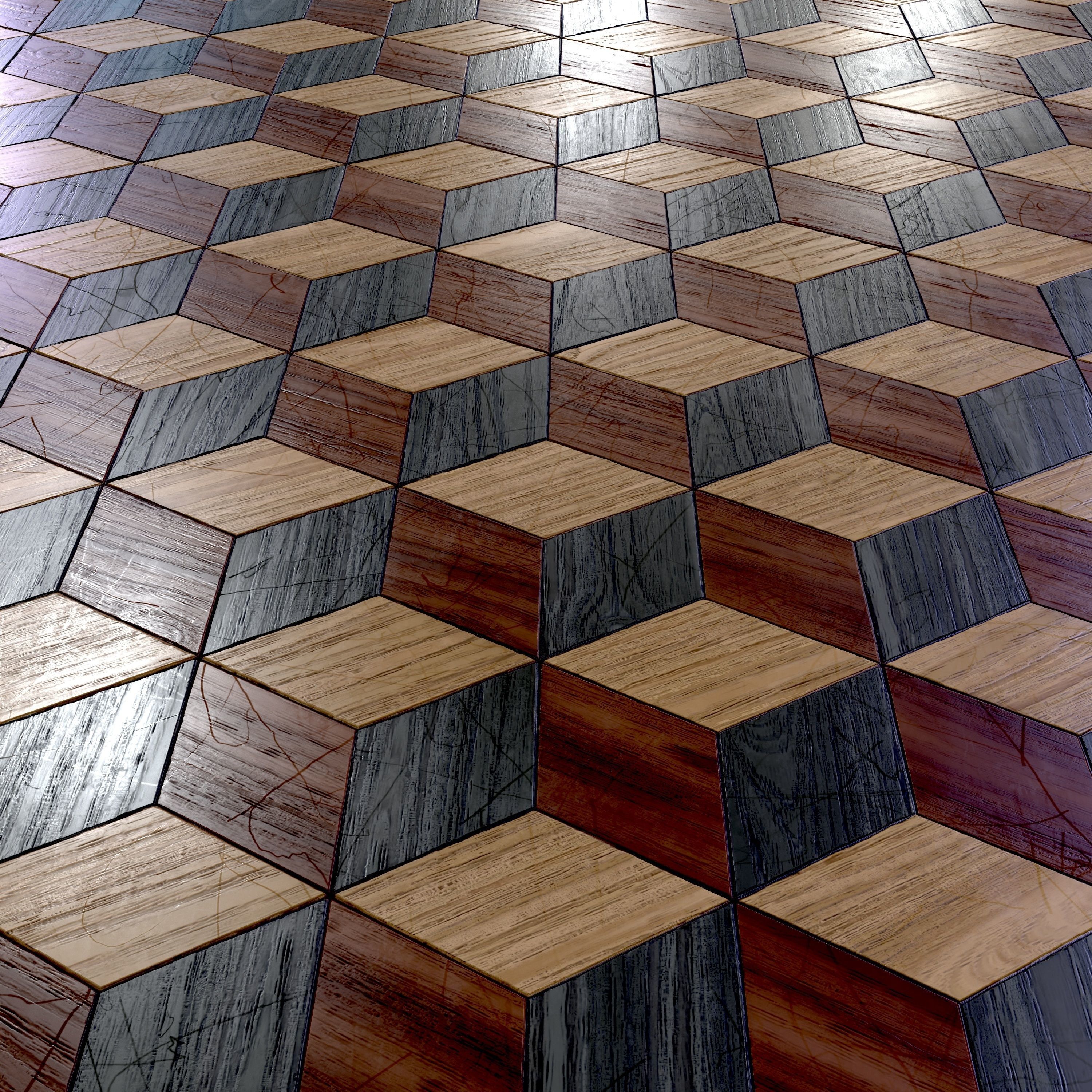 wooden parquet tile PBR Texture 009 Texture | CGTrader