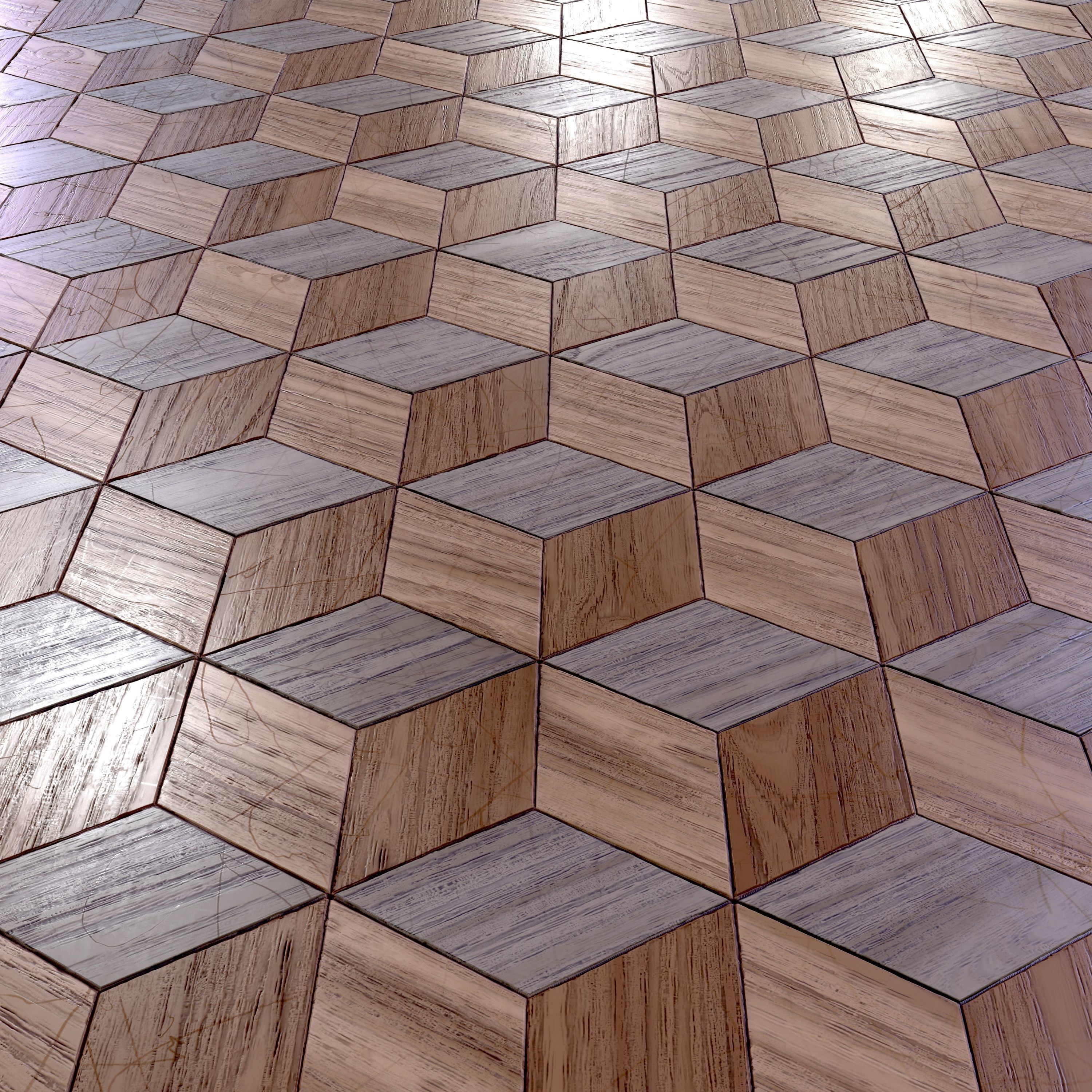 wooden parquet tile PBR Texture 009 Texture | CGTrader