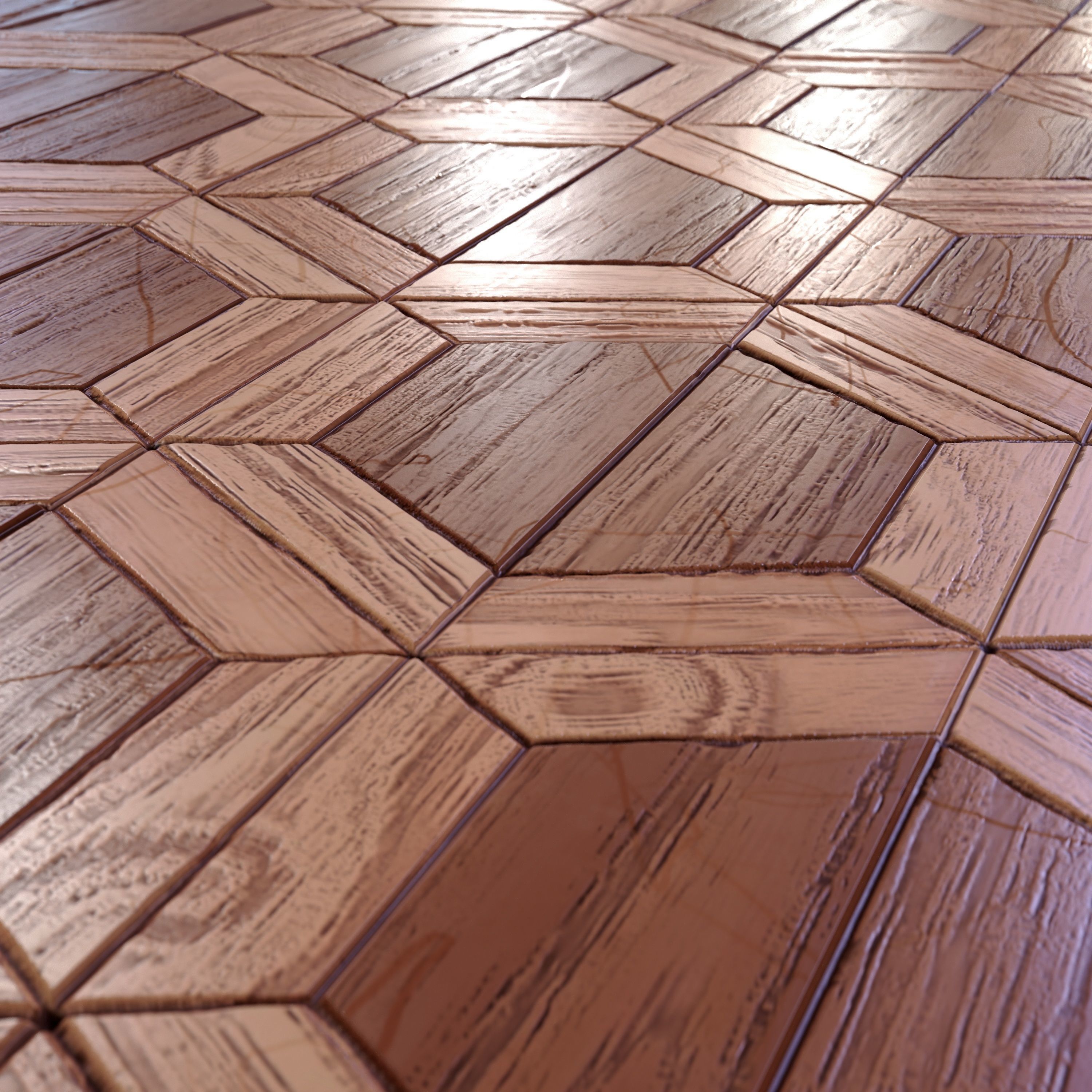 wooden parquet tile PBR Texture 010 Texture | CGTrader