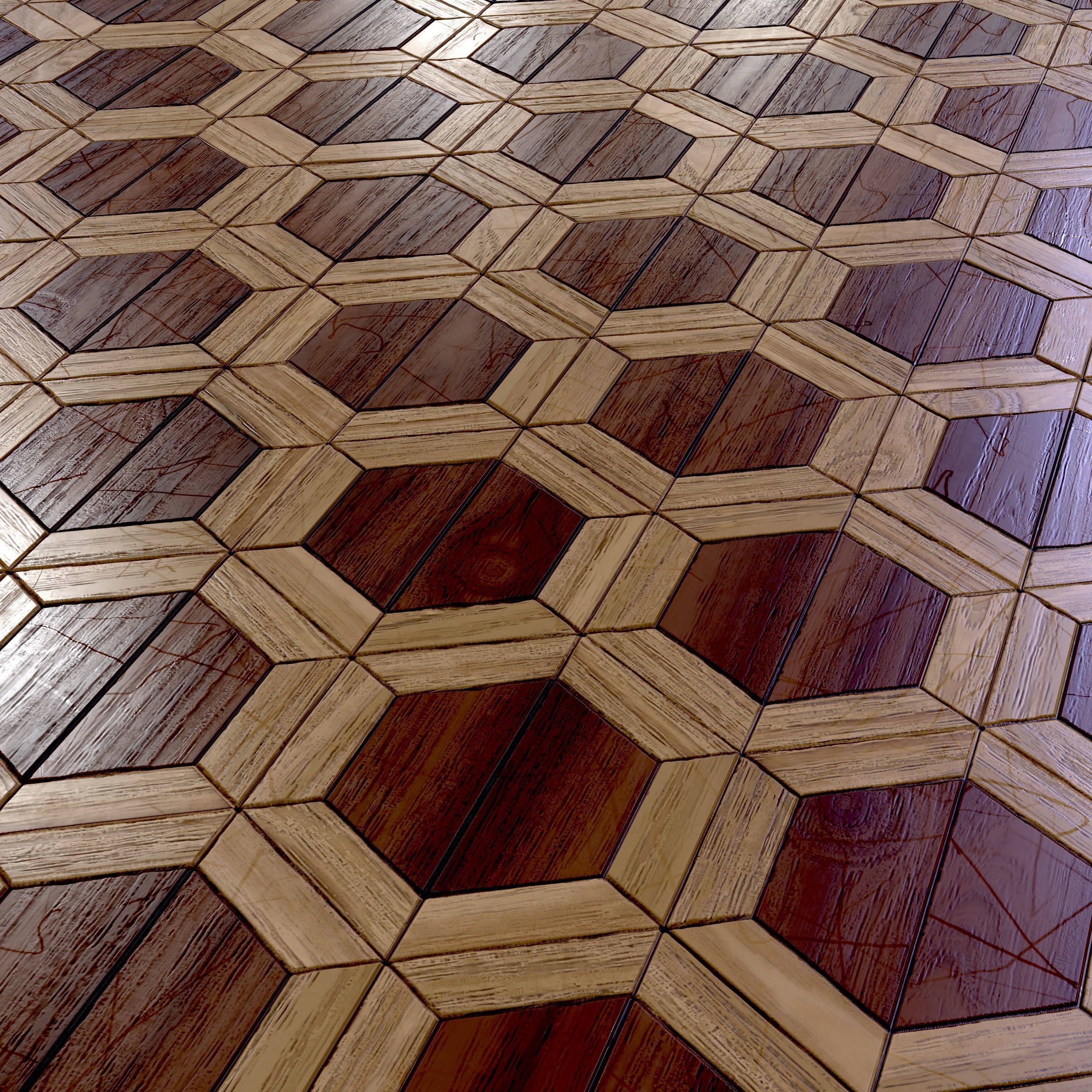 wooden parquet tile PBR Texture 010 Texture | CGTrader
