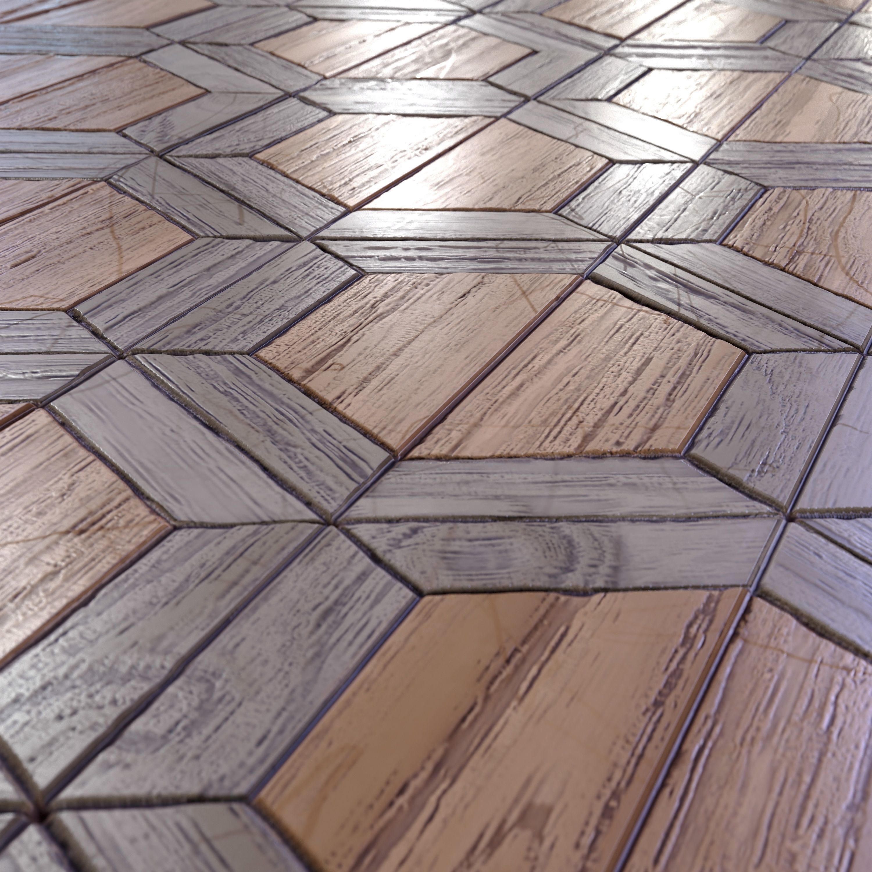 wooden parquet tile PBR Texture 010 Texture | CGTrader