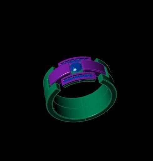 Rings 3D model 3D printable | CGTrader