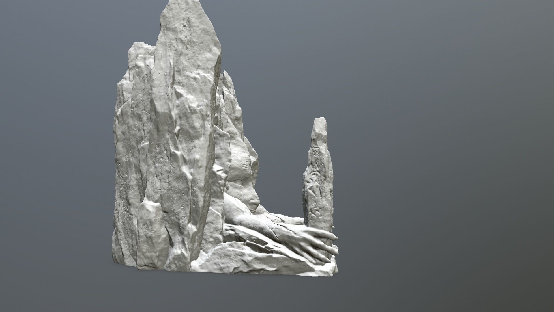 Rock Gate Stl 3D model 3D printable | CGTrader