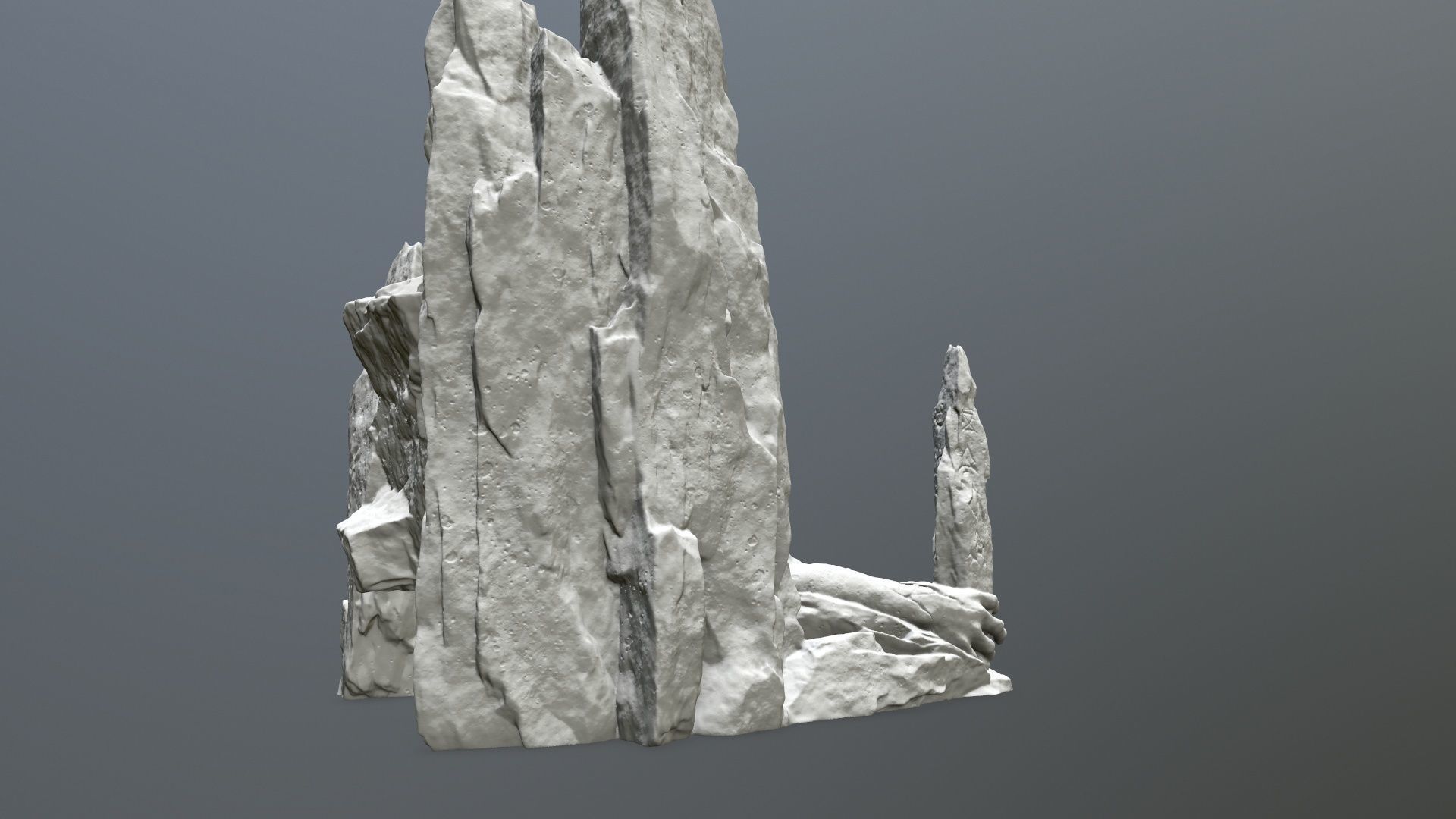 Rock Gate Stl 3D model 3D printable | CGTrader
