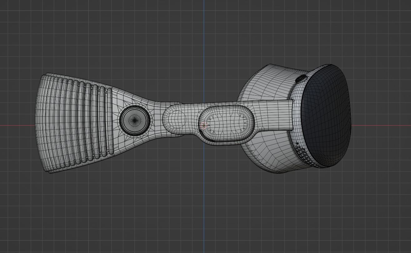 HQ 3D Model of Apple Vision Pro 2023 3D model | CGTrader