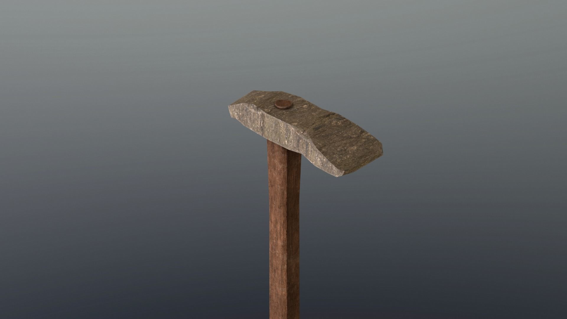3D model Hoe - Stone VR / AR / low-poly | CGTrader