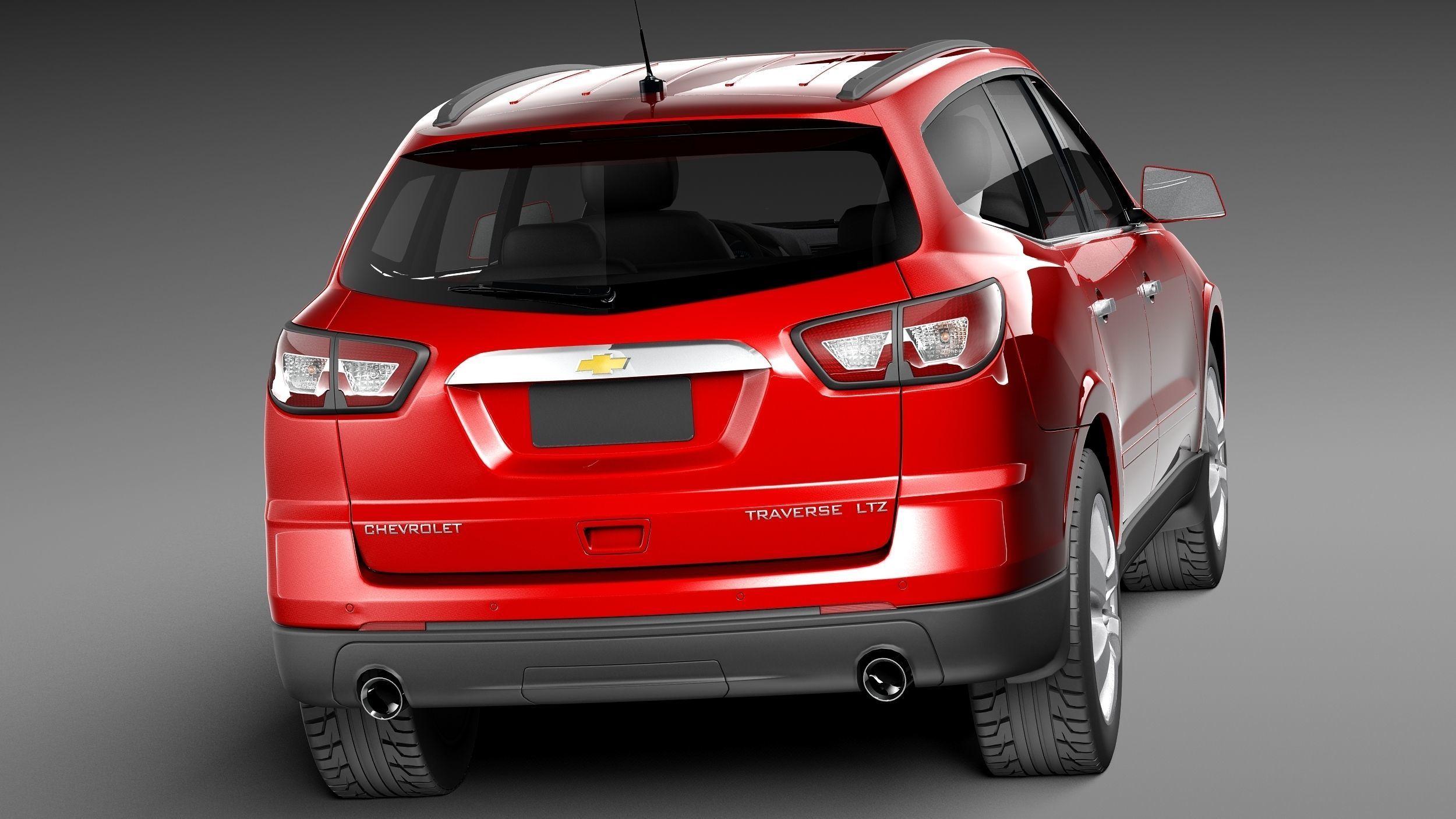 Chevrolet Traverse 2013 3D model | CGTrader