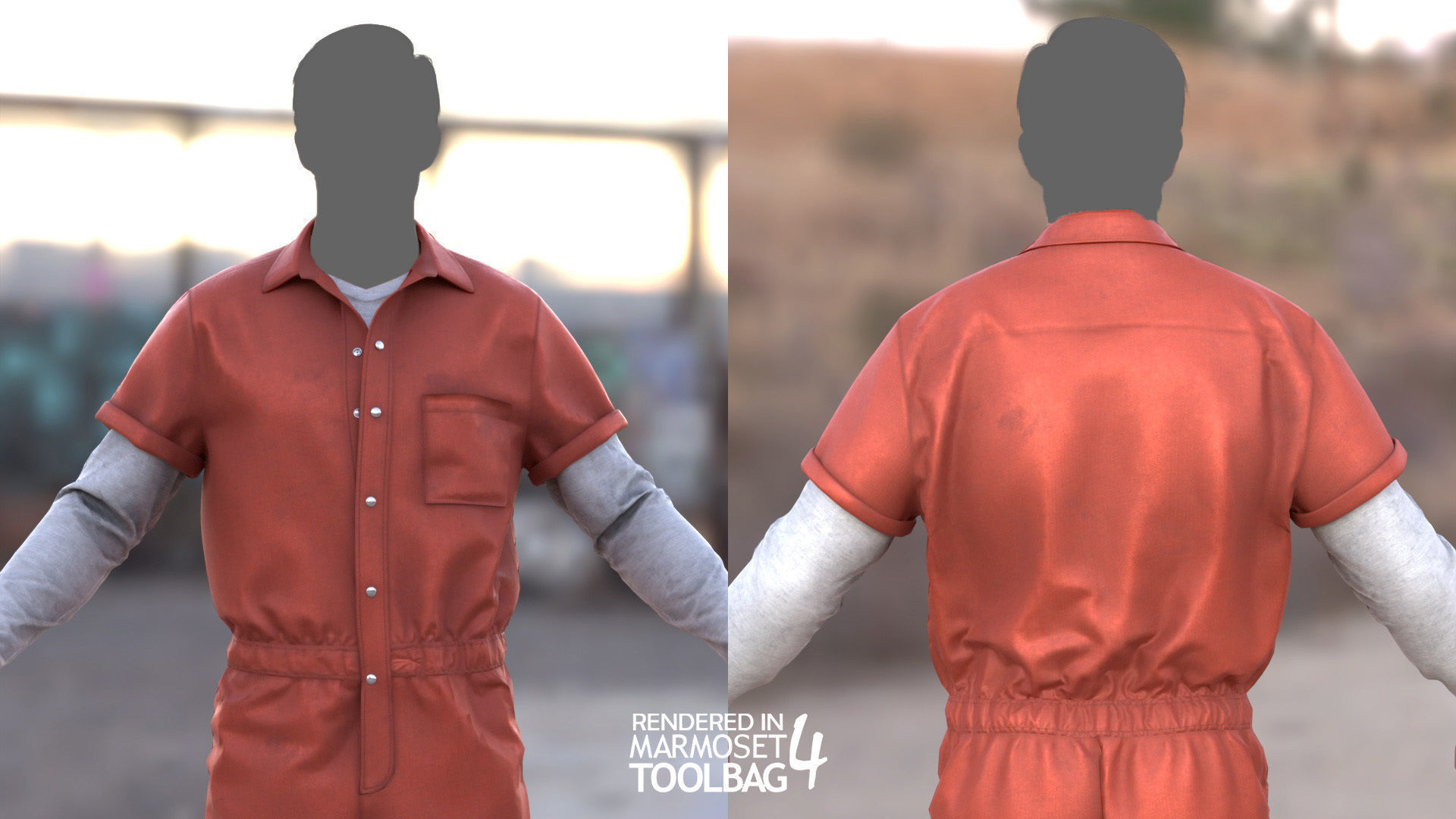 3D model Prisoner Outfit VR / AR / low-poly | CGTrader