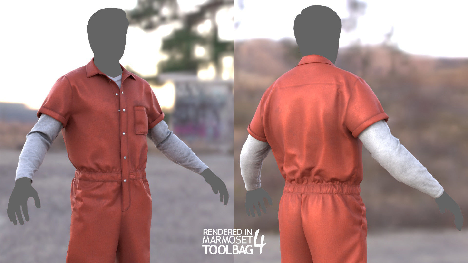 3D model Prisoner Outfit VR / AR / low-poly | CGTrader