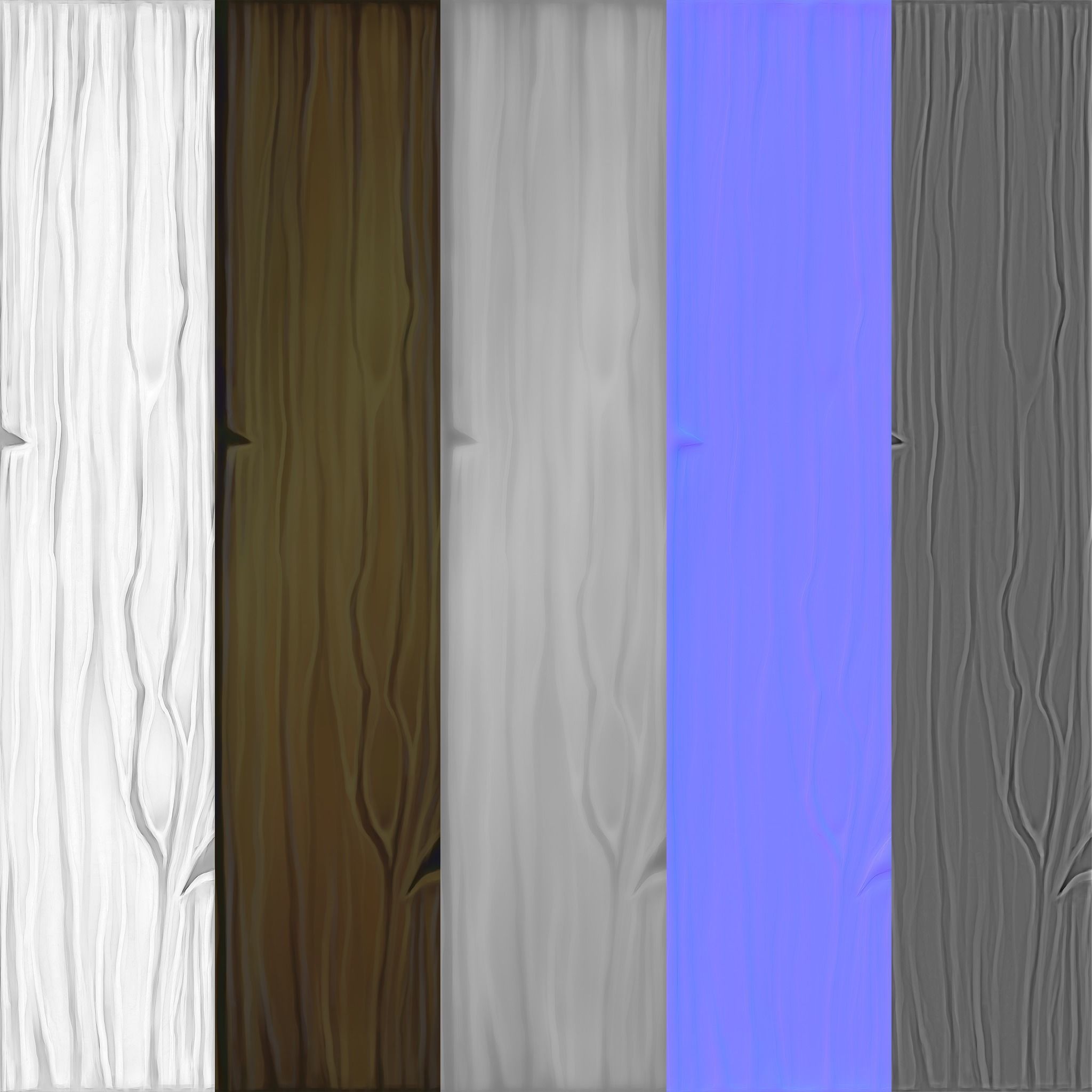 PBR Stylized Wood Planks Texture free Texture | CGTrader