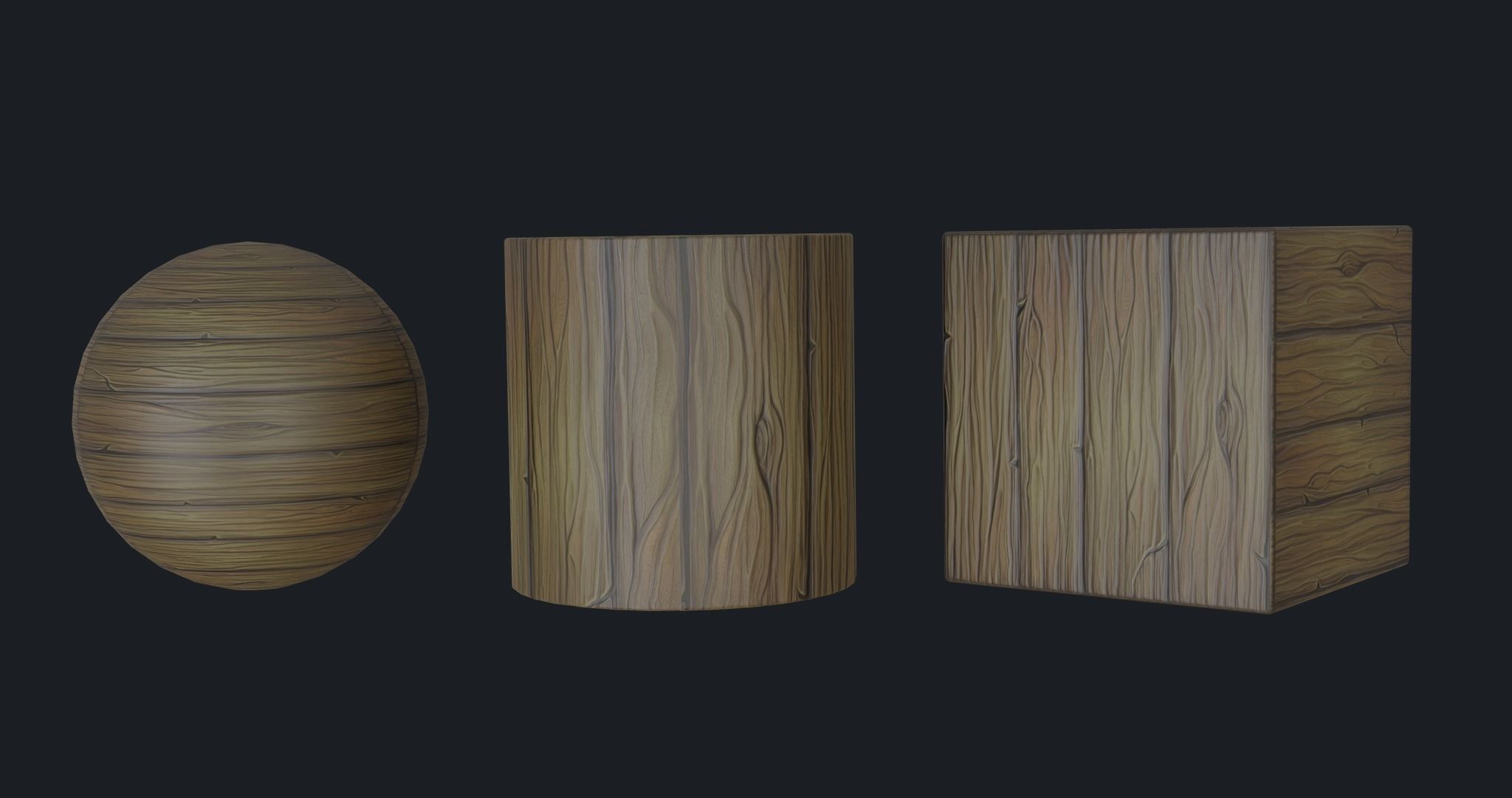 PBR Stylized Wood Planks Texture free Texture | CGTrader