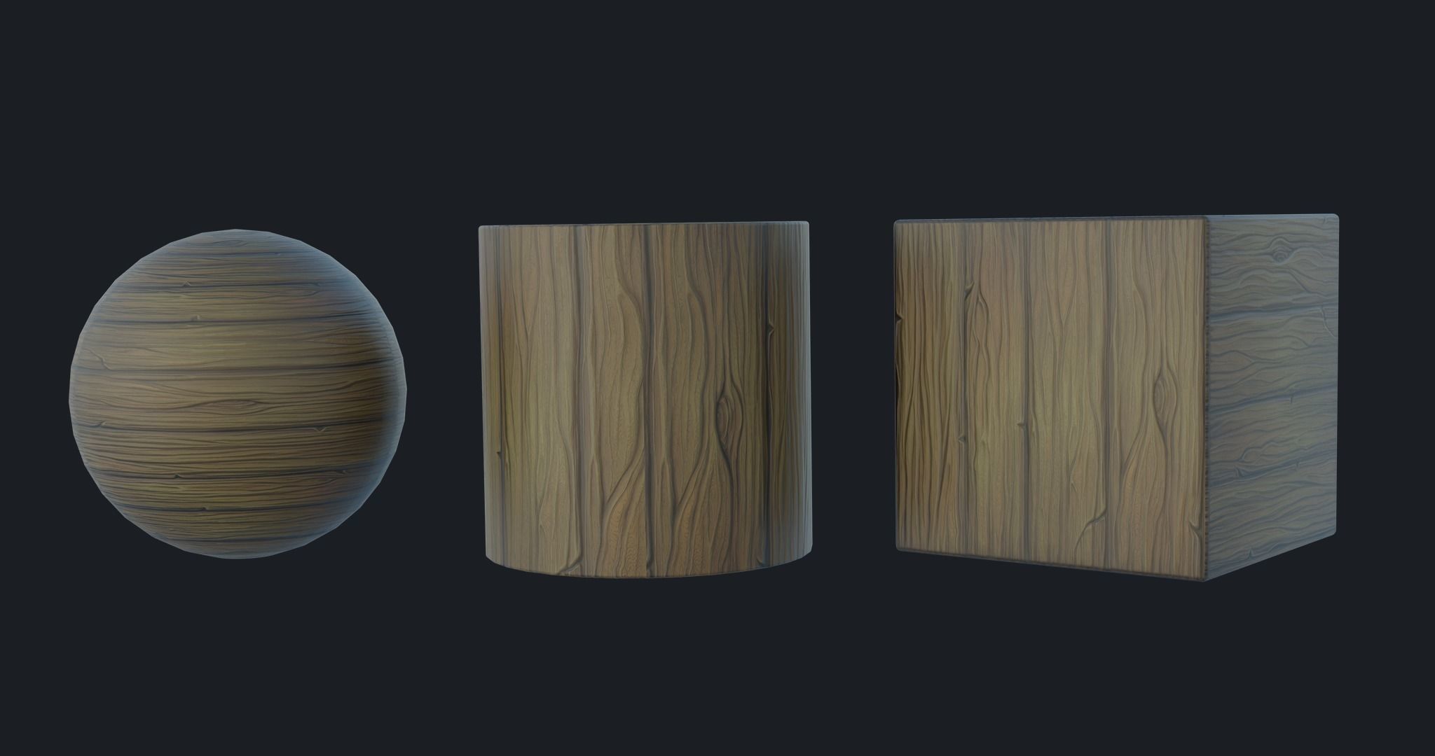 PBR Stylized Wood Planks Texture free Texture | CGTrader