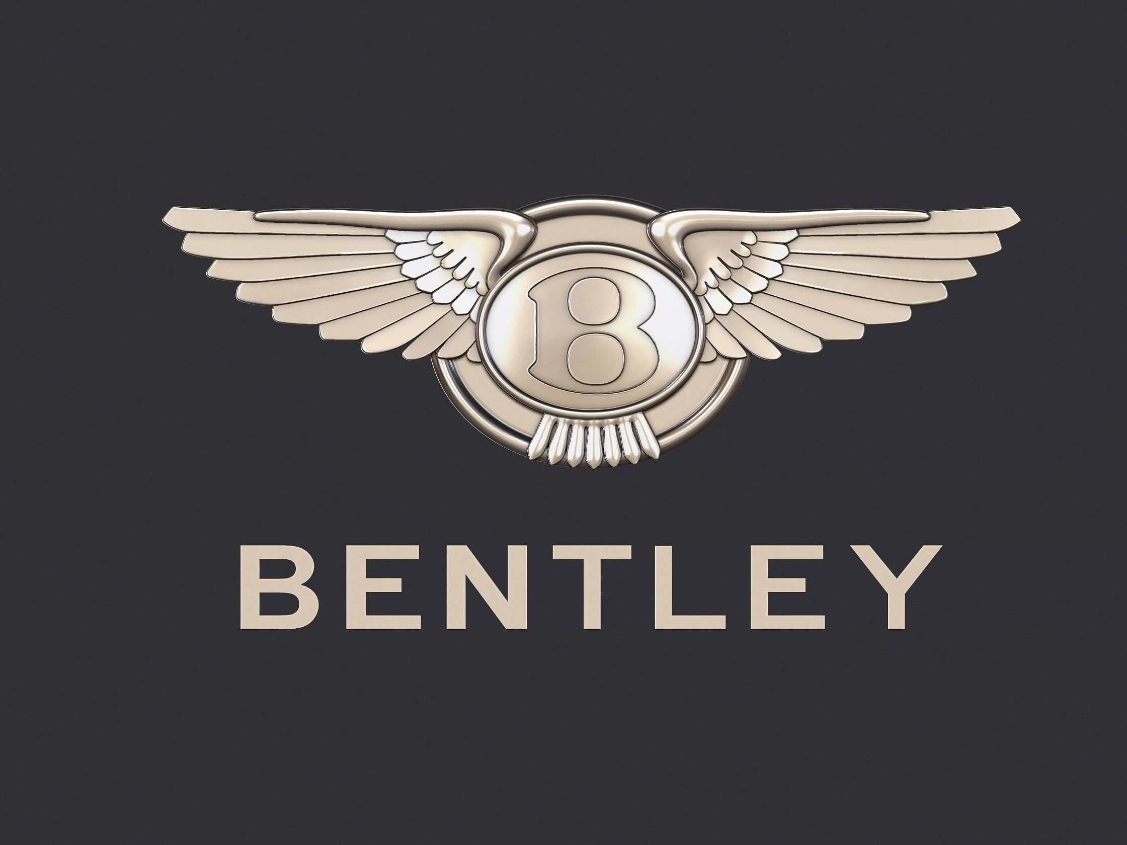 Bentley Car Logo 3D model 3D printable | CGTrader
