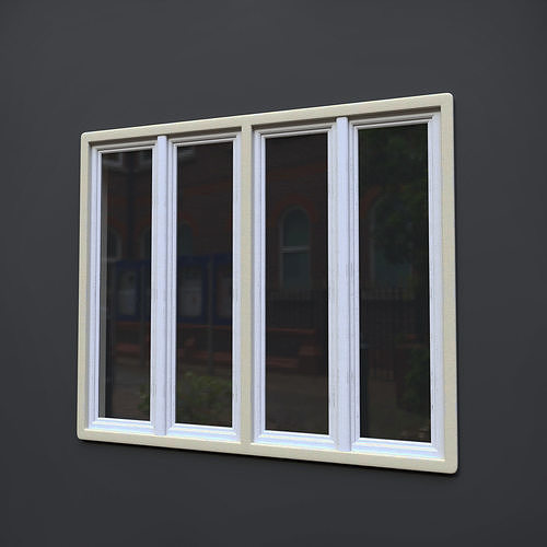 Window Double 3D model | CGTrader