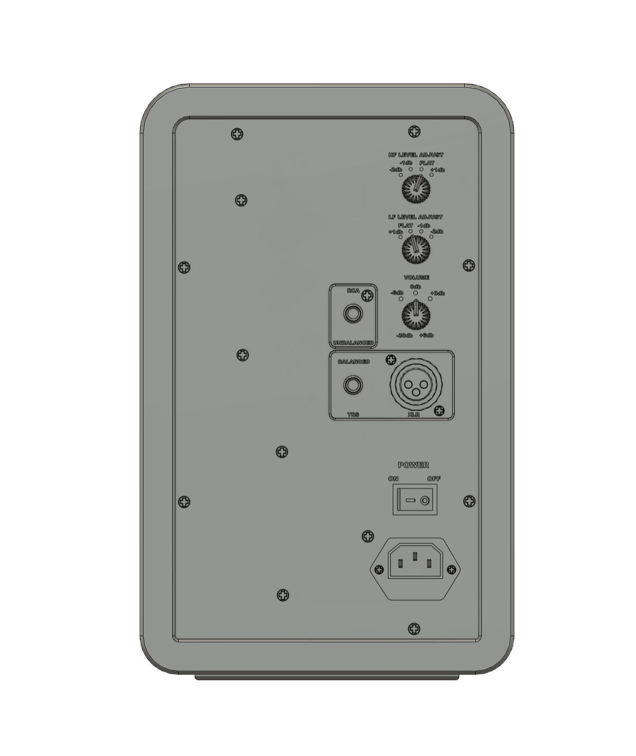 DJ studio monitors 3D model 3D printable | CGTrader