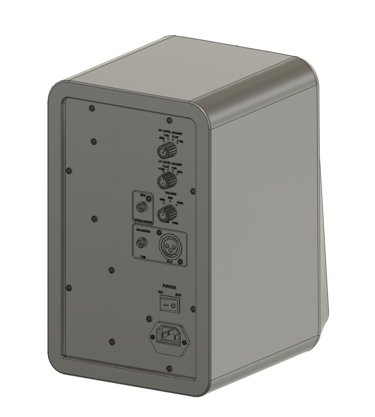 DJ studio monitors 3D model 3D printable | CGTrader