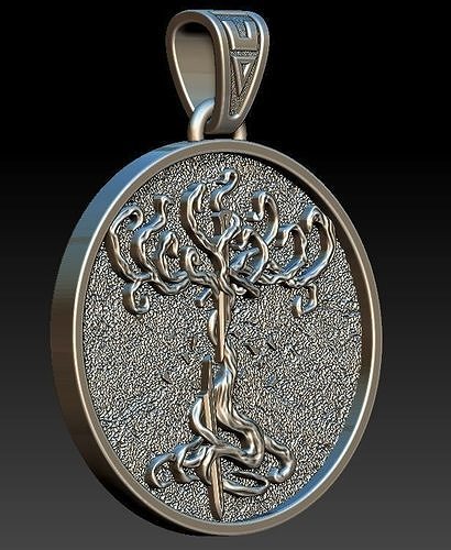 Pendant 3D model 3D printable | CGTrader