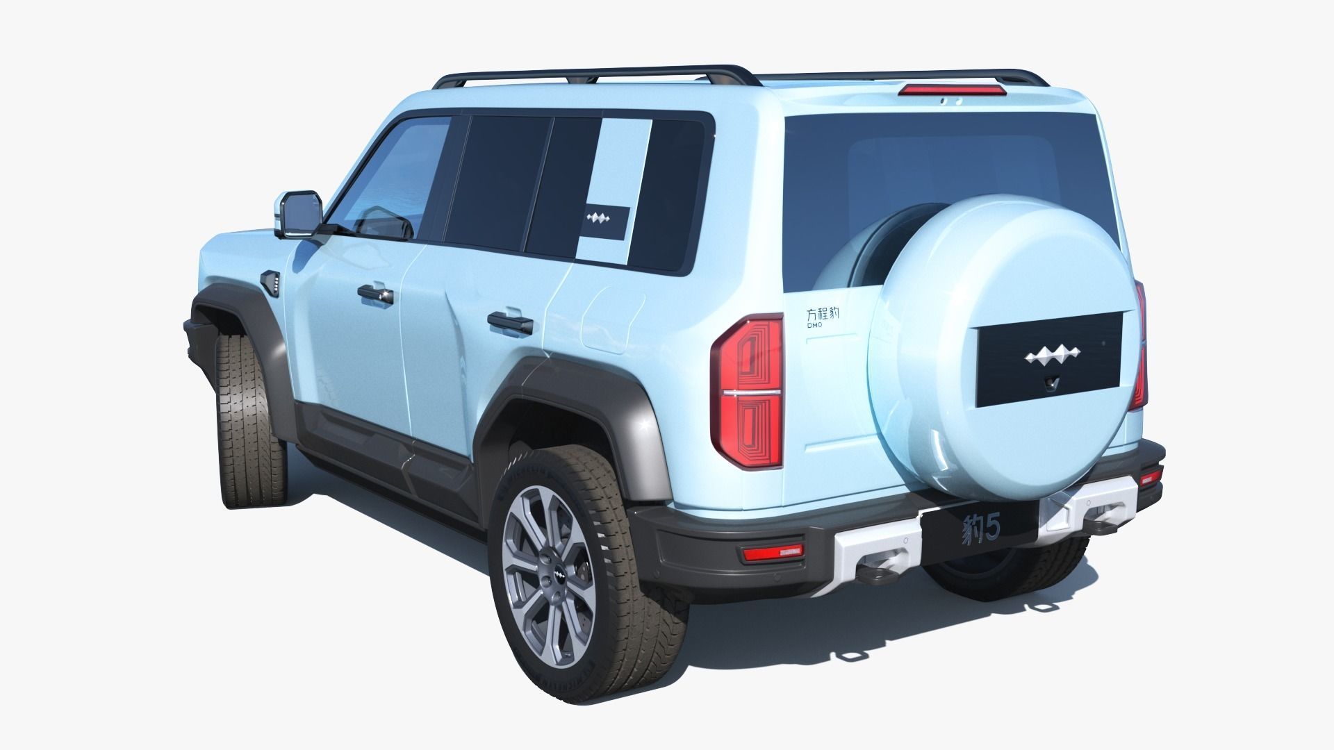 3D model 2023 BYD Formula Leopard5 Flagship Edition VR / AR / low-poly ...