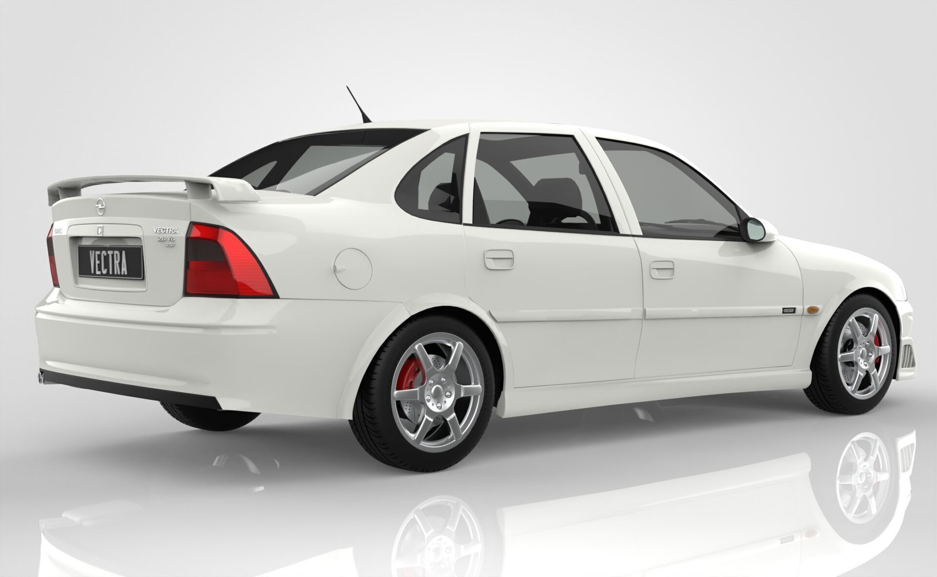 Opel Vectra B GSI 3D model | CGTrader