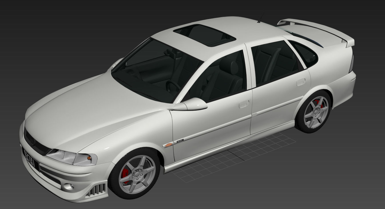 Opel Vectra B GSI 3D model | CGTrader