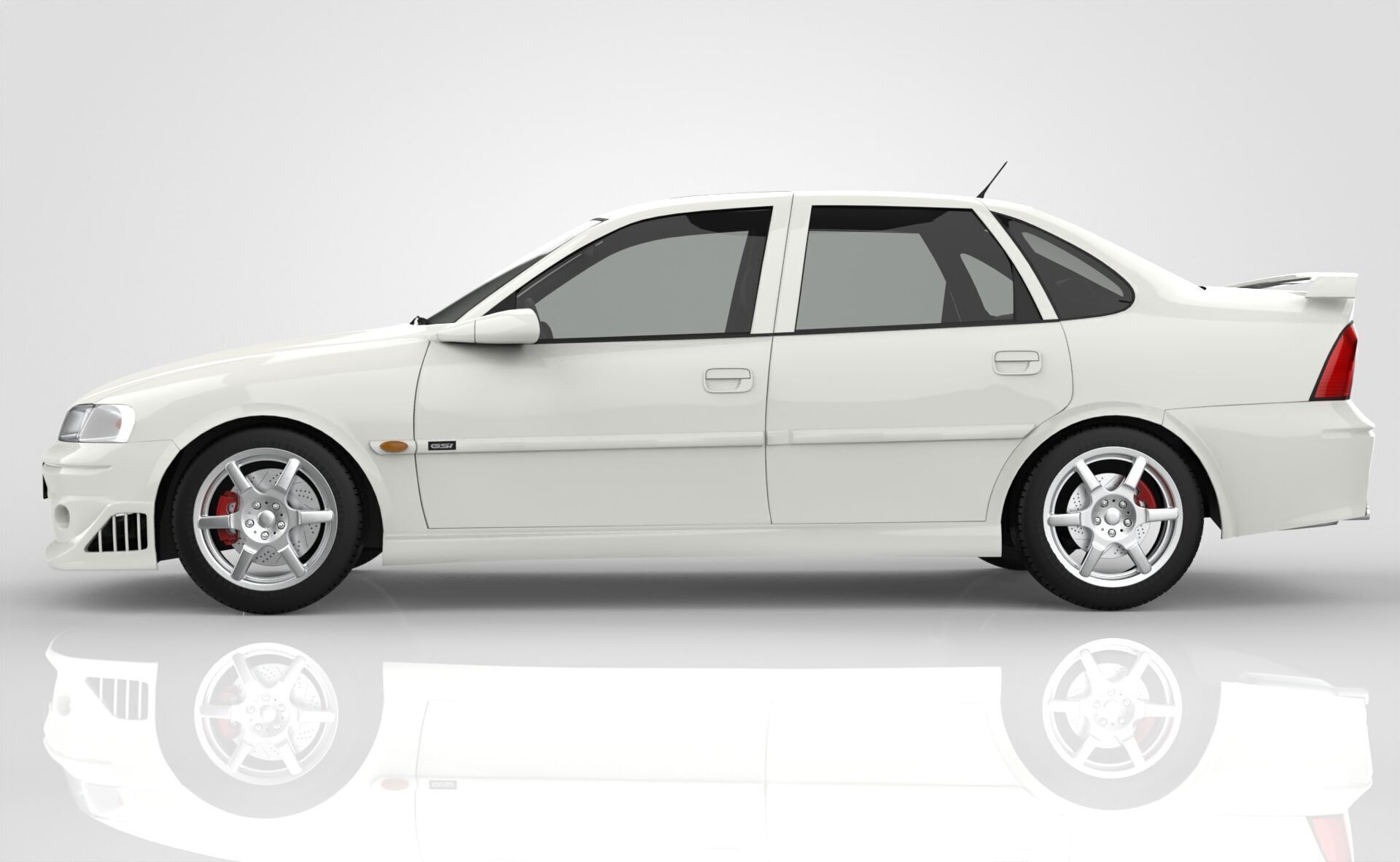 Opel Vectra B GSI 3D model | CGTrader