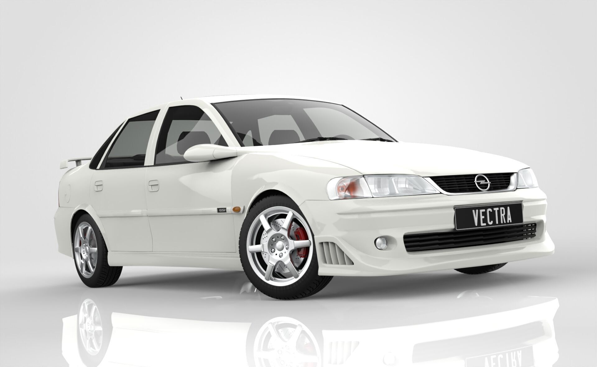 Opel Vectra B GSI 3D model | CGTrader