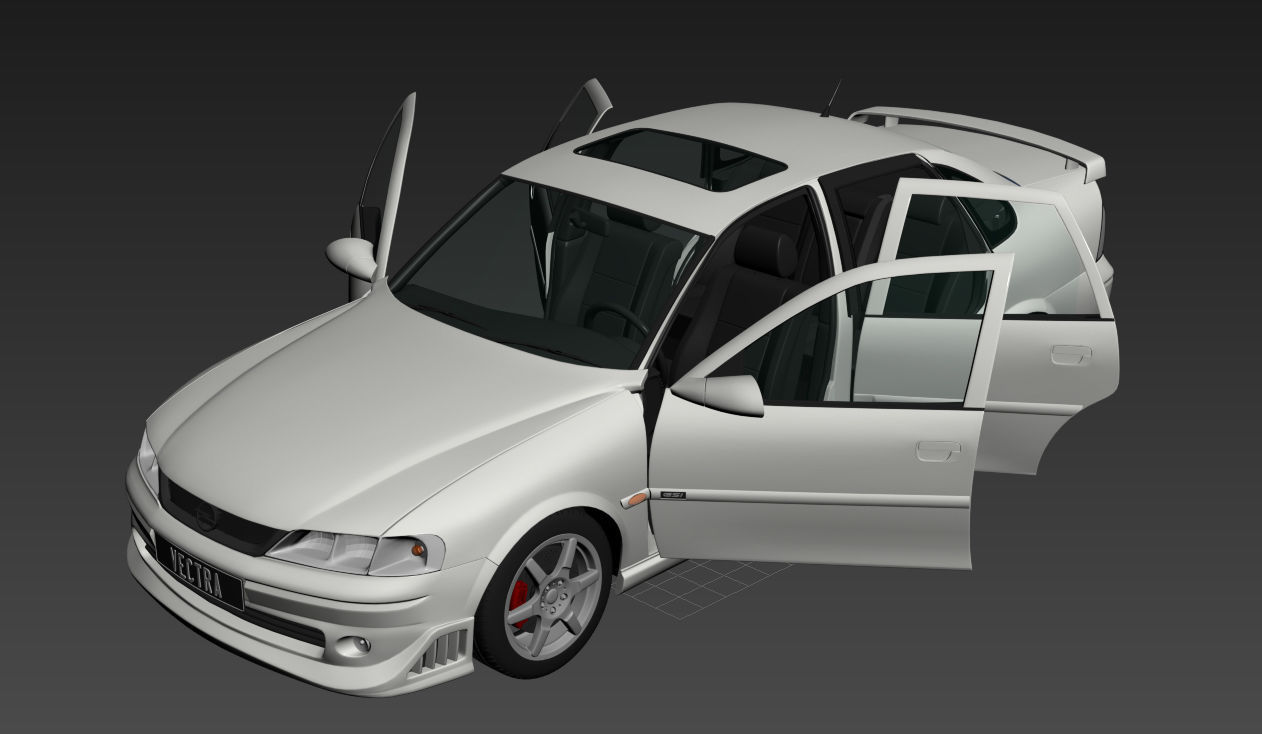 Opel Vectra B GSI 3D model | CGTrader