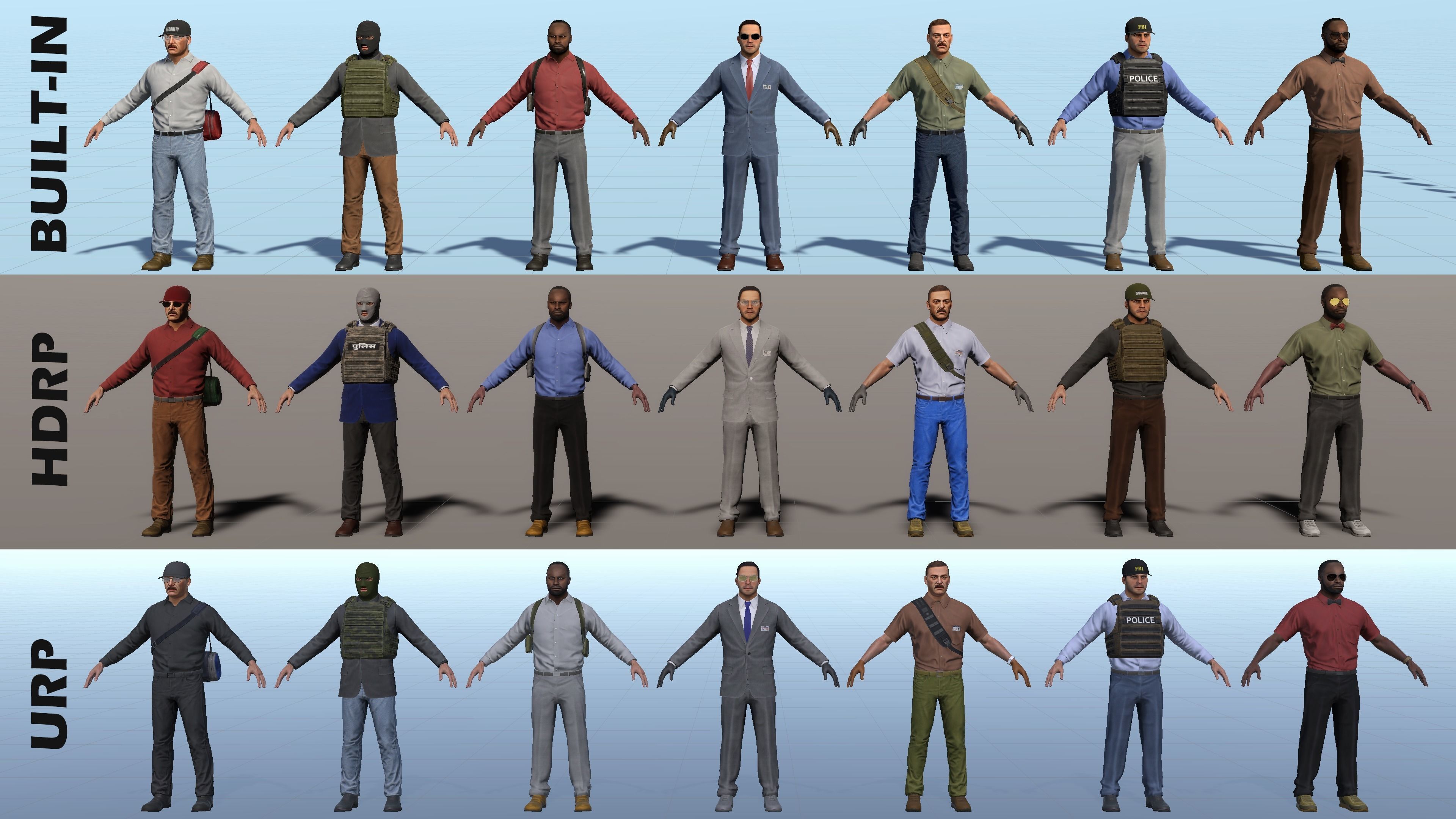 3D model Special Agent VR / AR / low-poly | CGTrader
