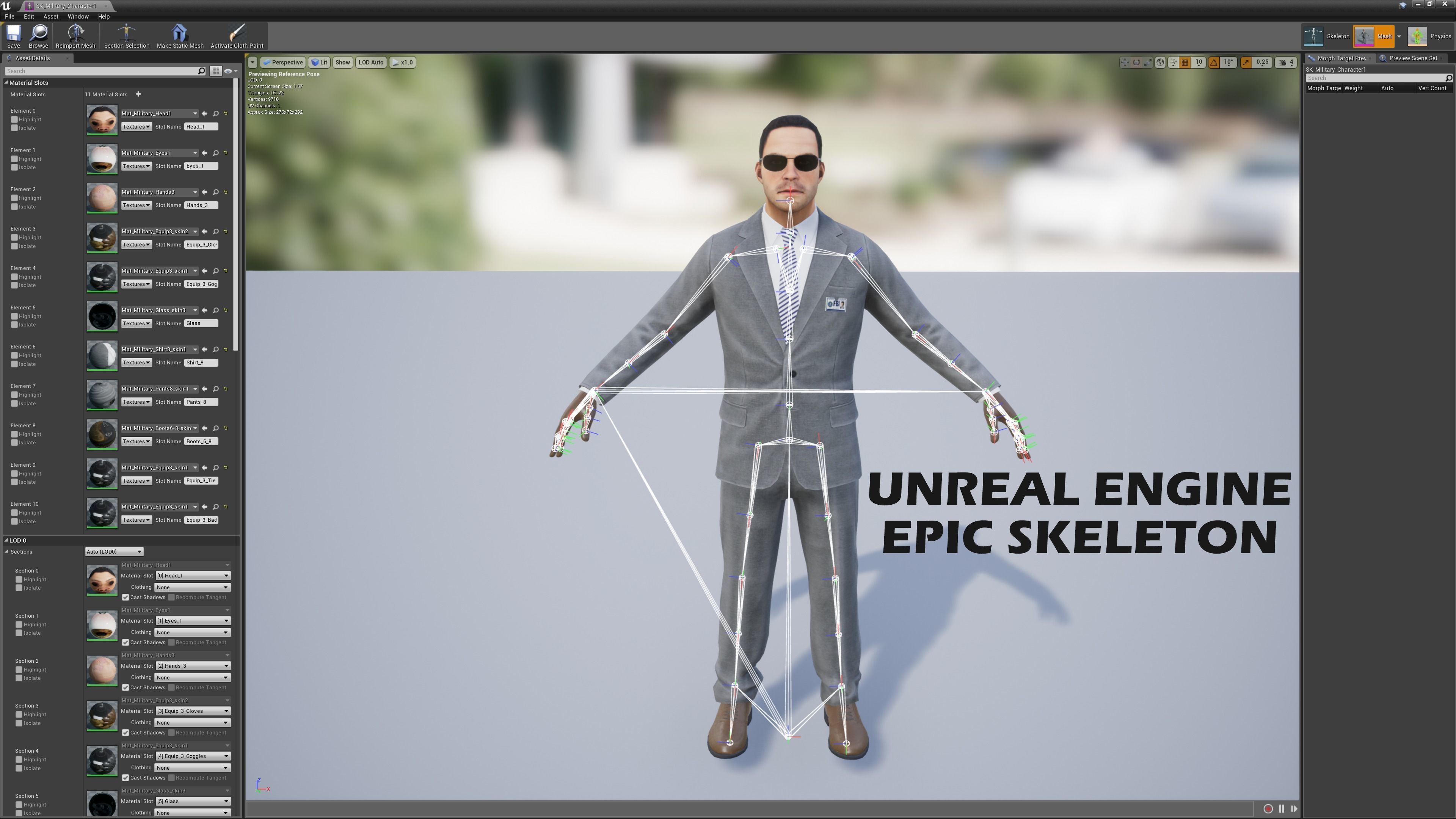 3D model Special Agent VR / AR / low-poly | CGTrader