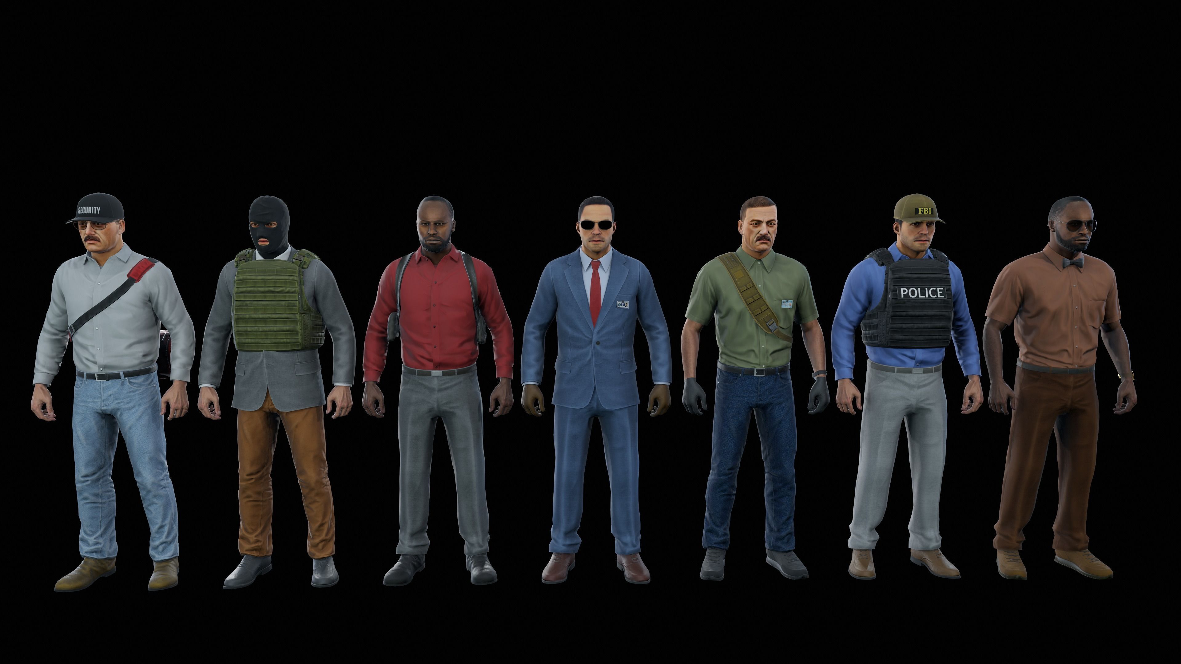3D model Special Agent VR / AR / low-poly | CGTrader