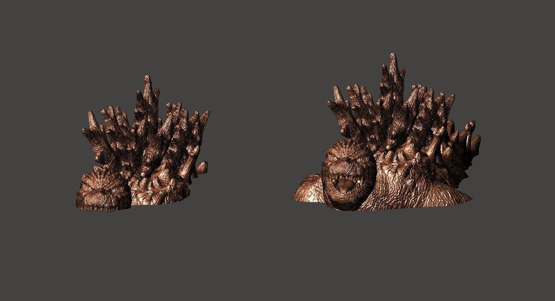 GODZILLA MINUS ONE -1 WATER SWIMMING GOJIRA KAIJU ULTRA DETAILED 3D ...