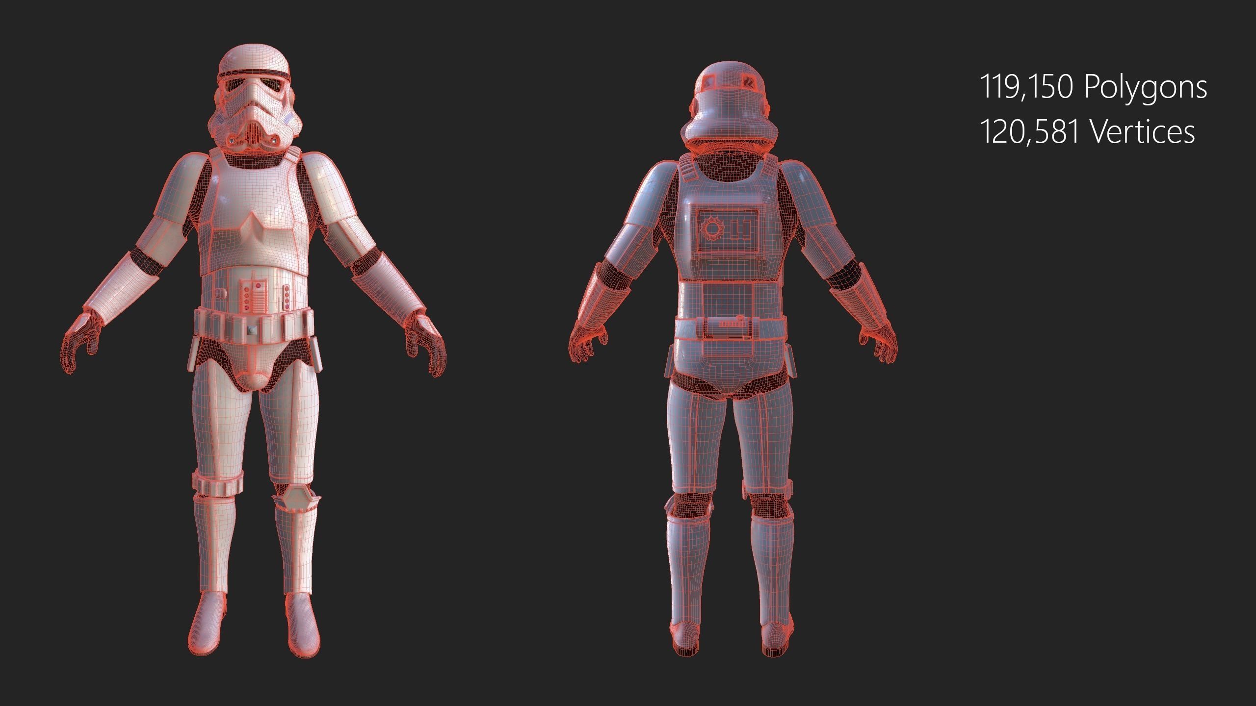 3D model Stormtrooper - Game Ready VR / AR / low-poly | CGTrader
