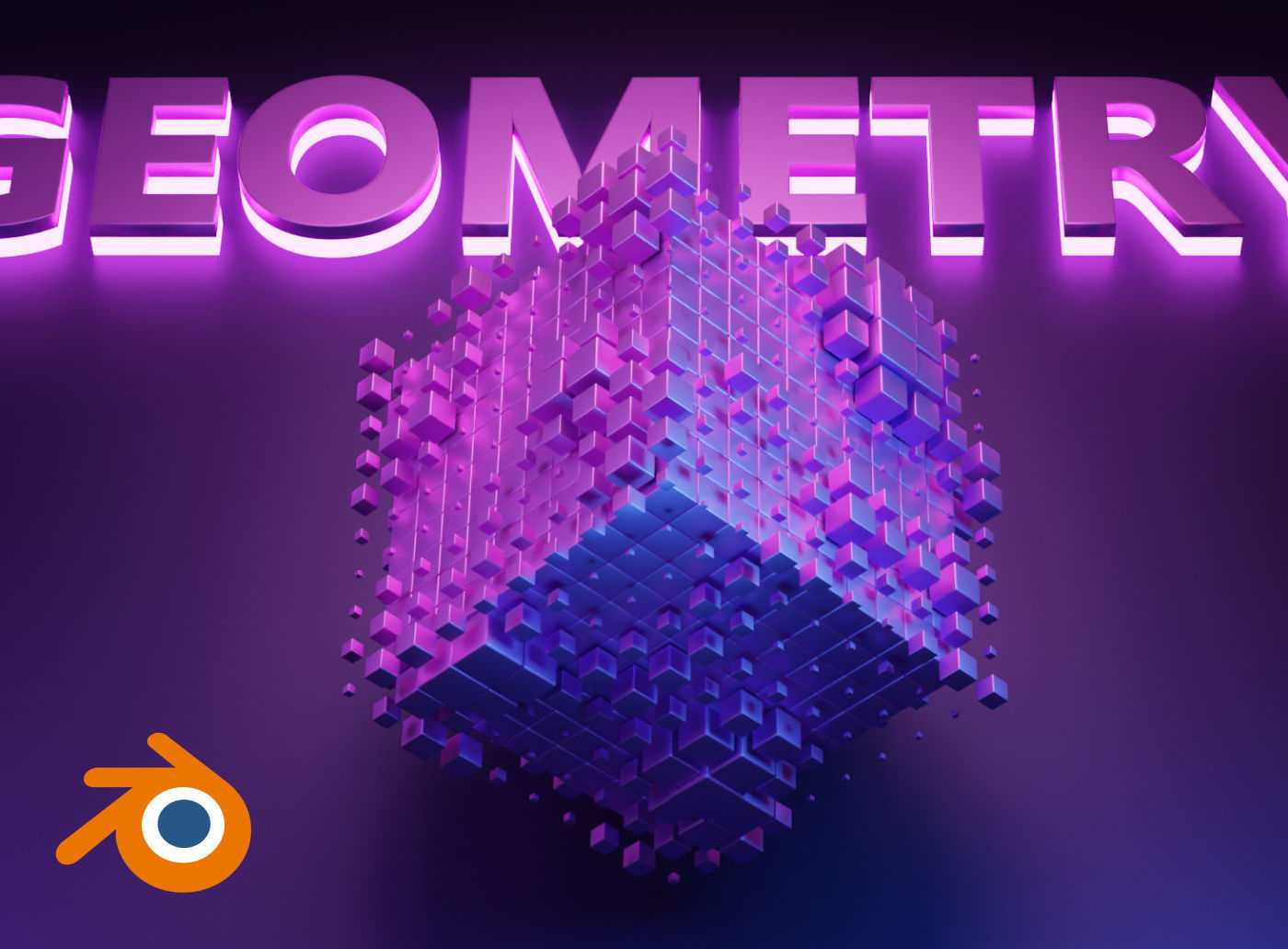 Geometry node Blender 3D animation template 3D model animated | CGTrader