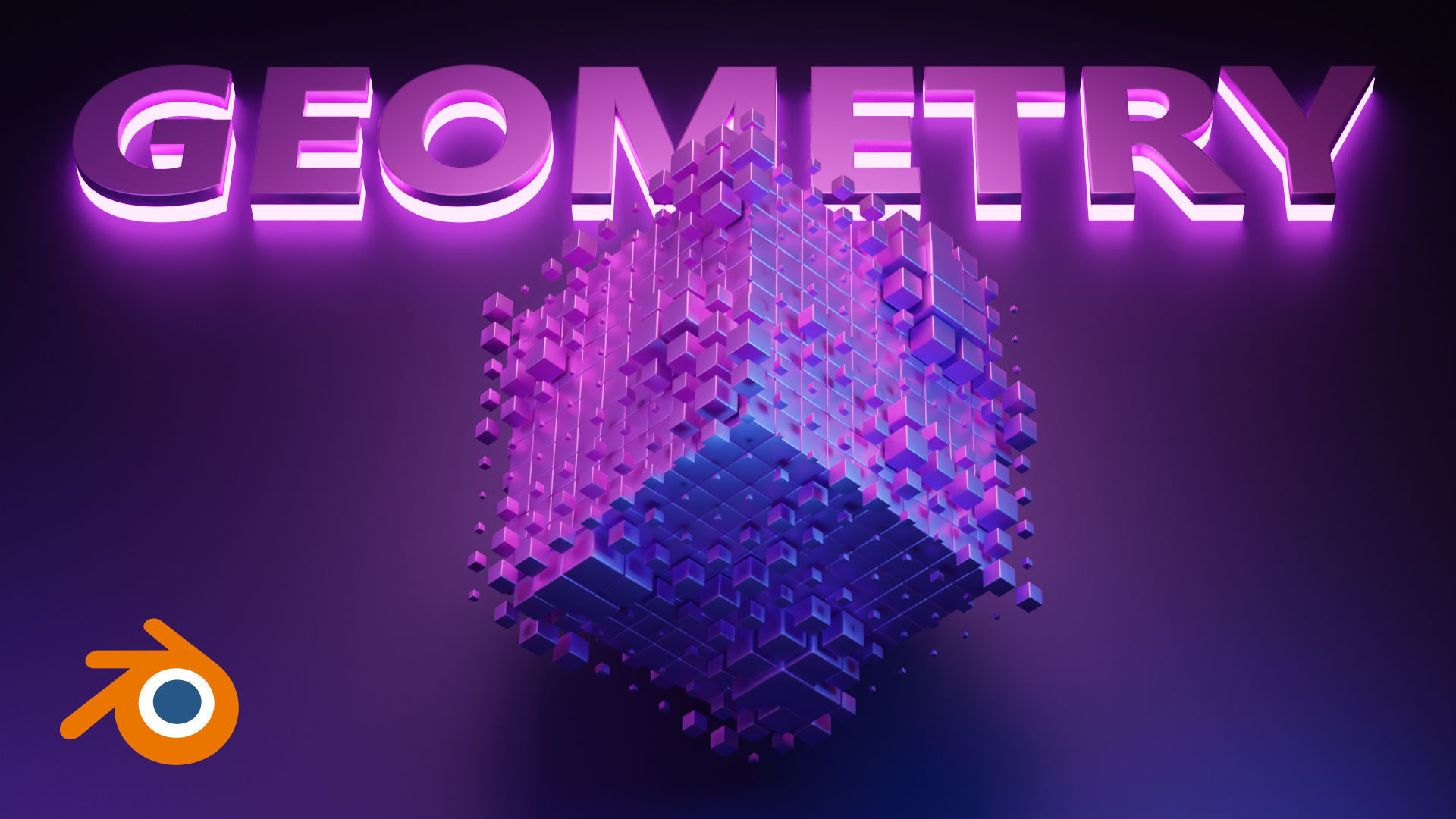 Geometry node Blender 3D animation template 3D model animated | CGTrader