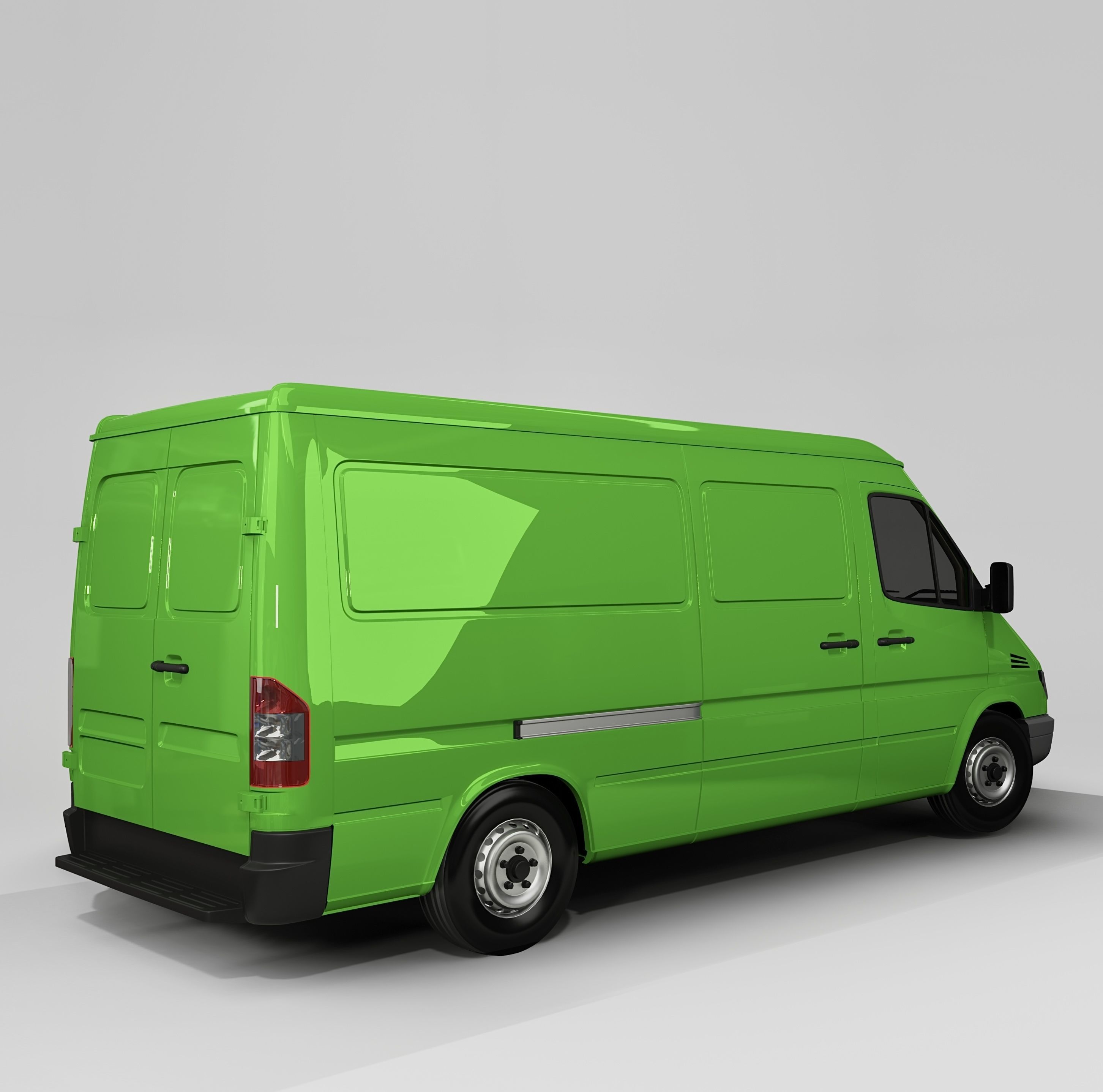 3D model Sprinter Mercedez VR / AR / low-poly | CGTrader