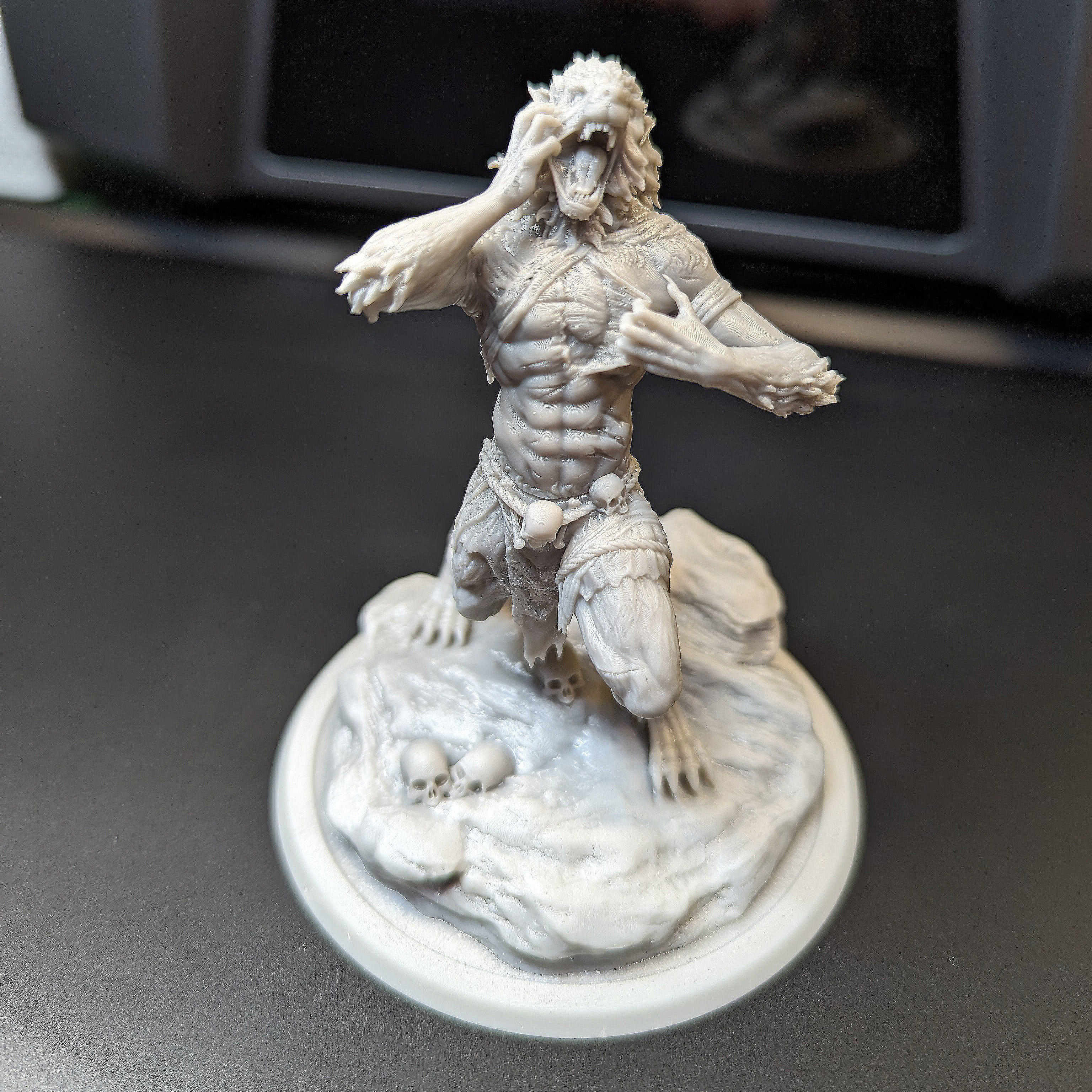 Werewolf free 3D model 3D printable | CGTrader