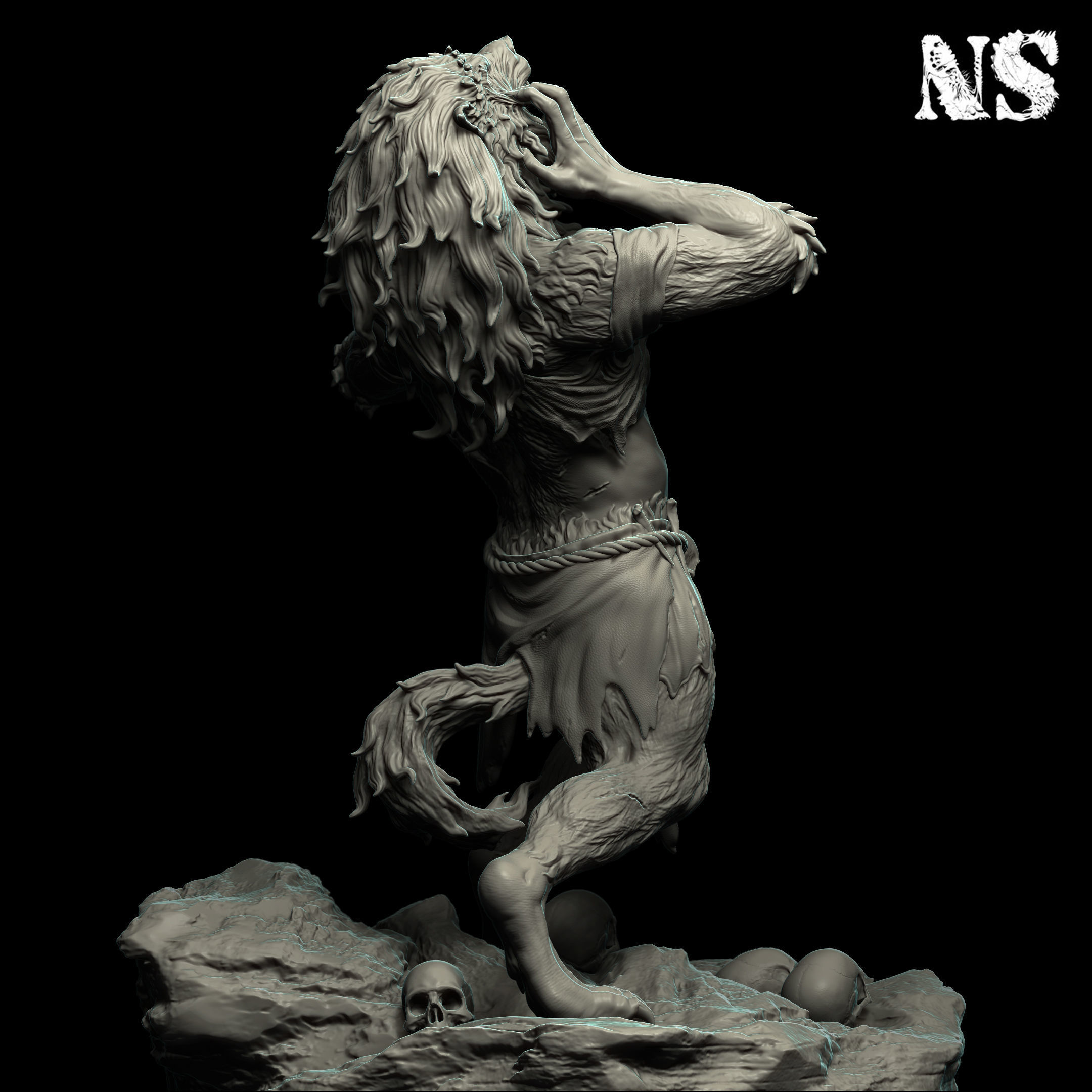 Werewolf free 3D model 3D printable | CGTrader