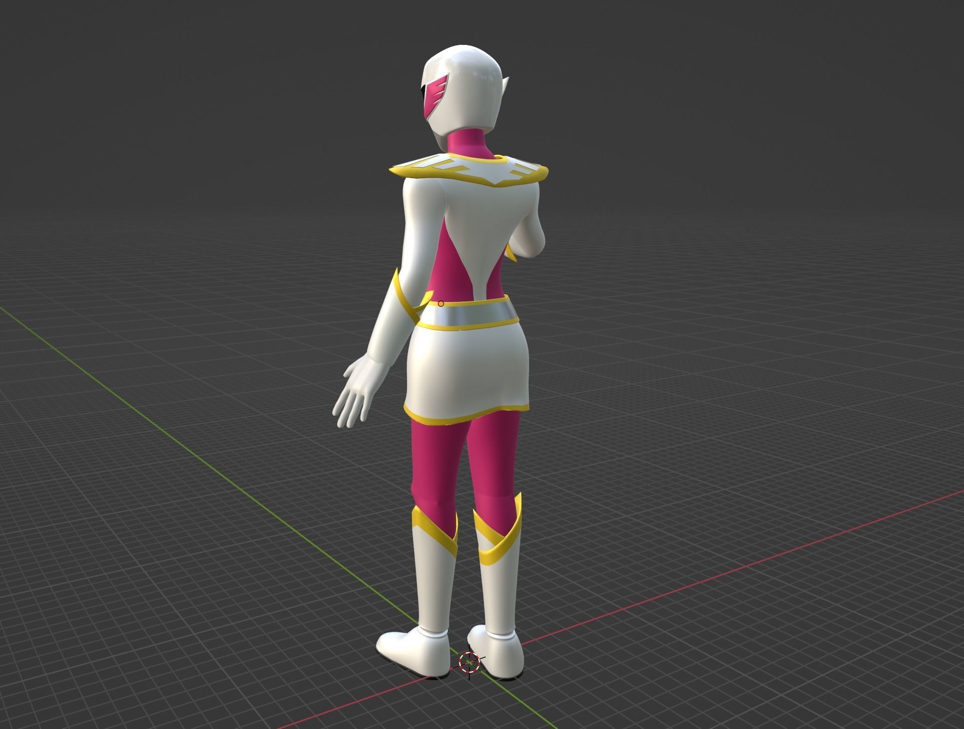 White Swan - Chojin Sentai Jetman 3D model rigged | CGTrader
