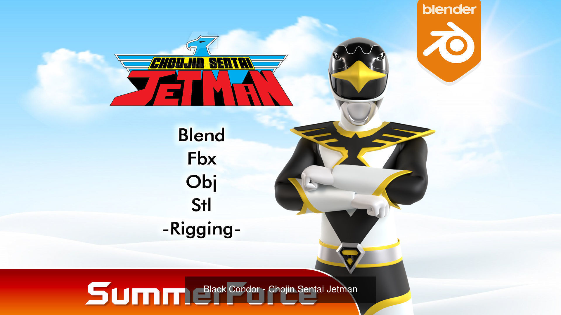 Chojin Sentai Jetman 3D Model Collection | CGTrader