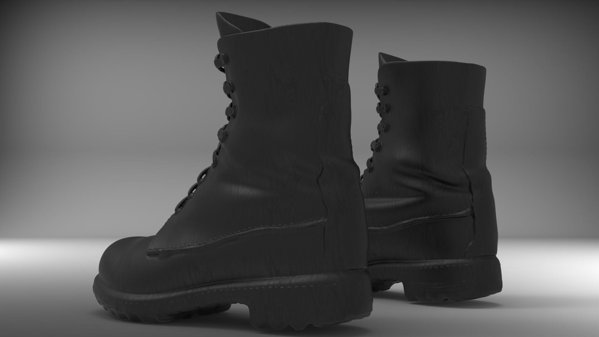 TACTICAL MILITARY BOOTS 3D model 3D printable | CGTrader