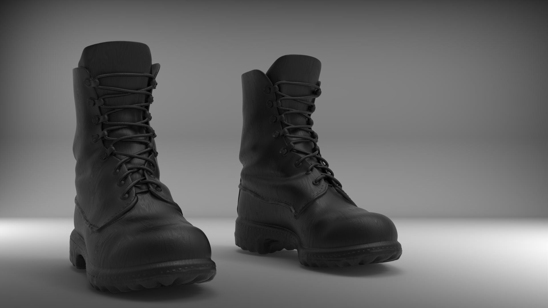 TACTICAL MILITARY BOOTS 3D model 3D printable | CGTrader