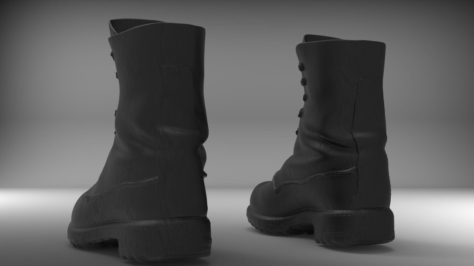 TACTICAL MILITARY BOOTS 3D model 3D printable | CGTrader