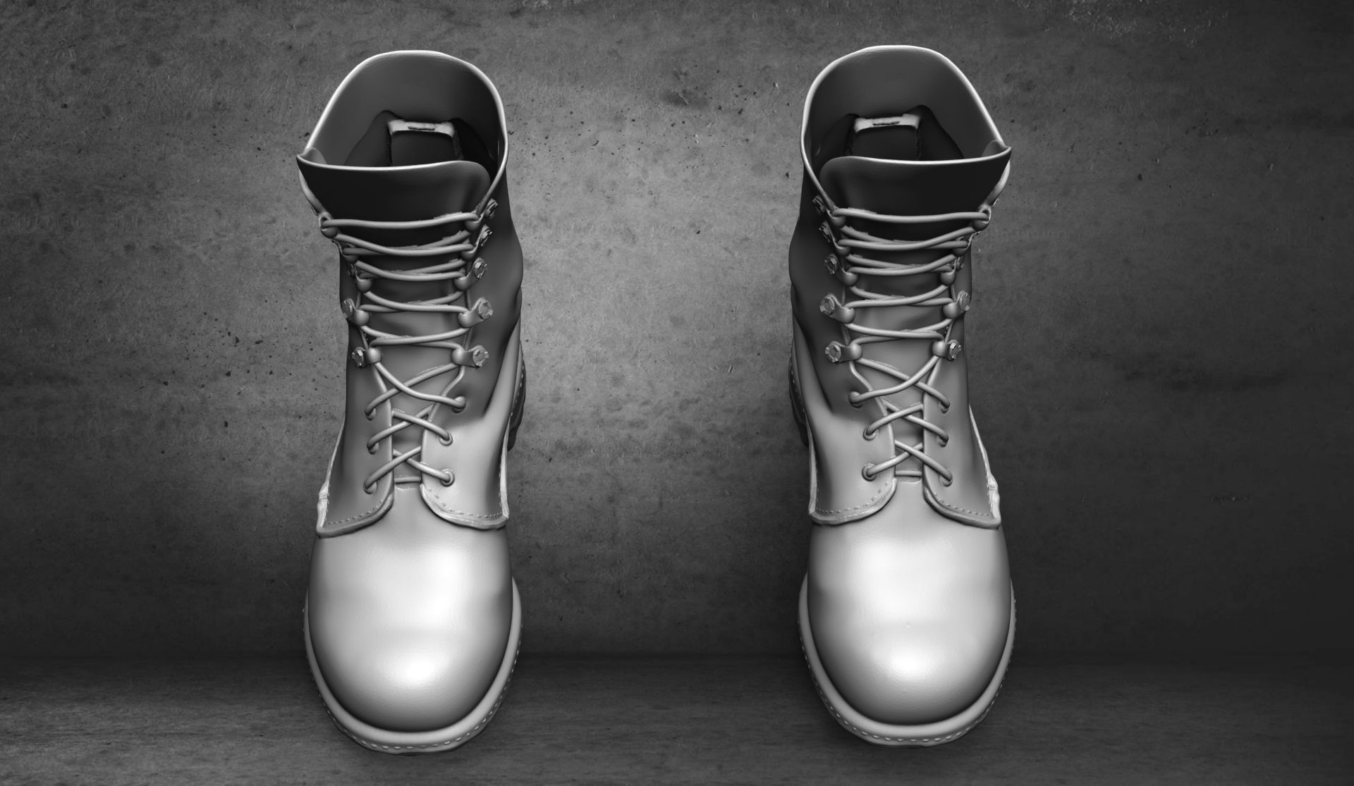 TACTICAL MILITARY BOOTS 3D model 3D printable | CGTrader