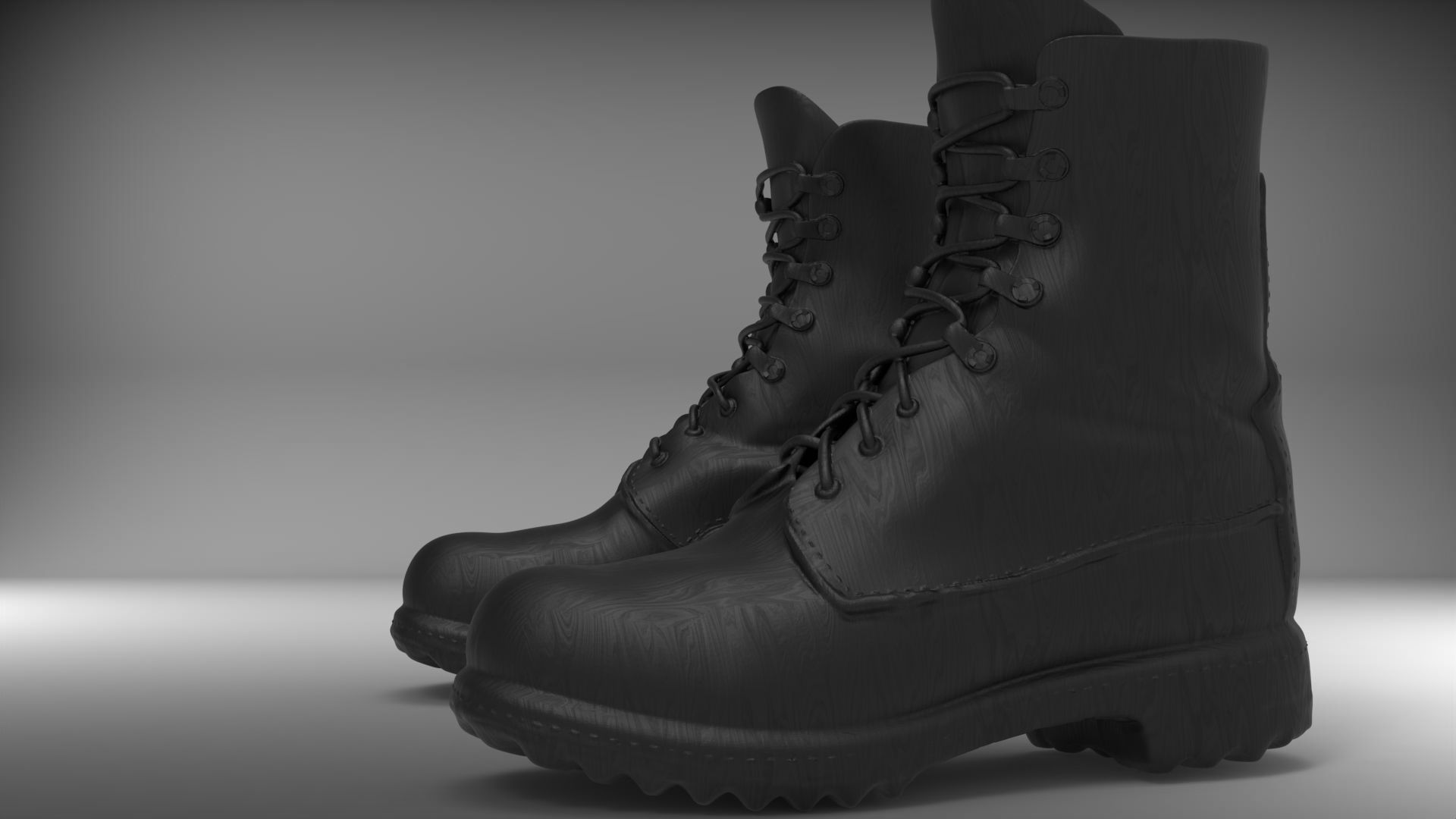TACTICAL MILITARY BOOTS 3D model 3D printable | CGTrader