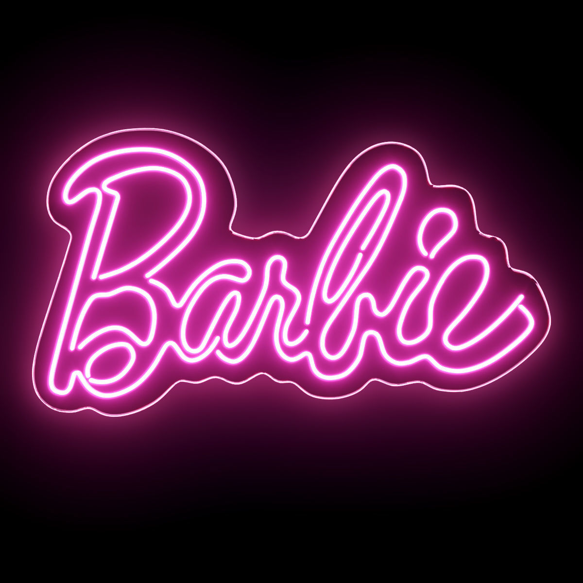 Barbie Neon Sign 3D model | CGTrader