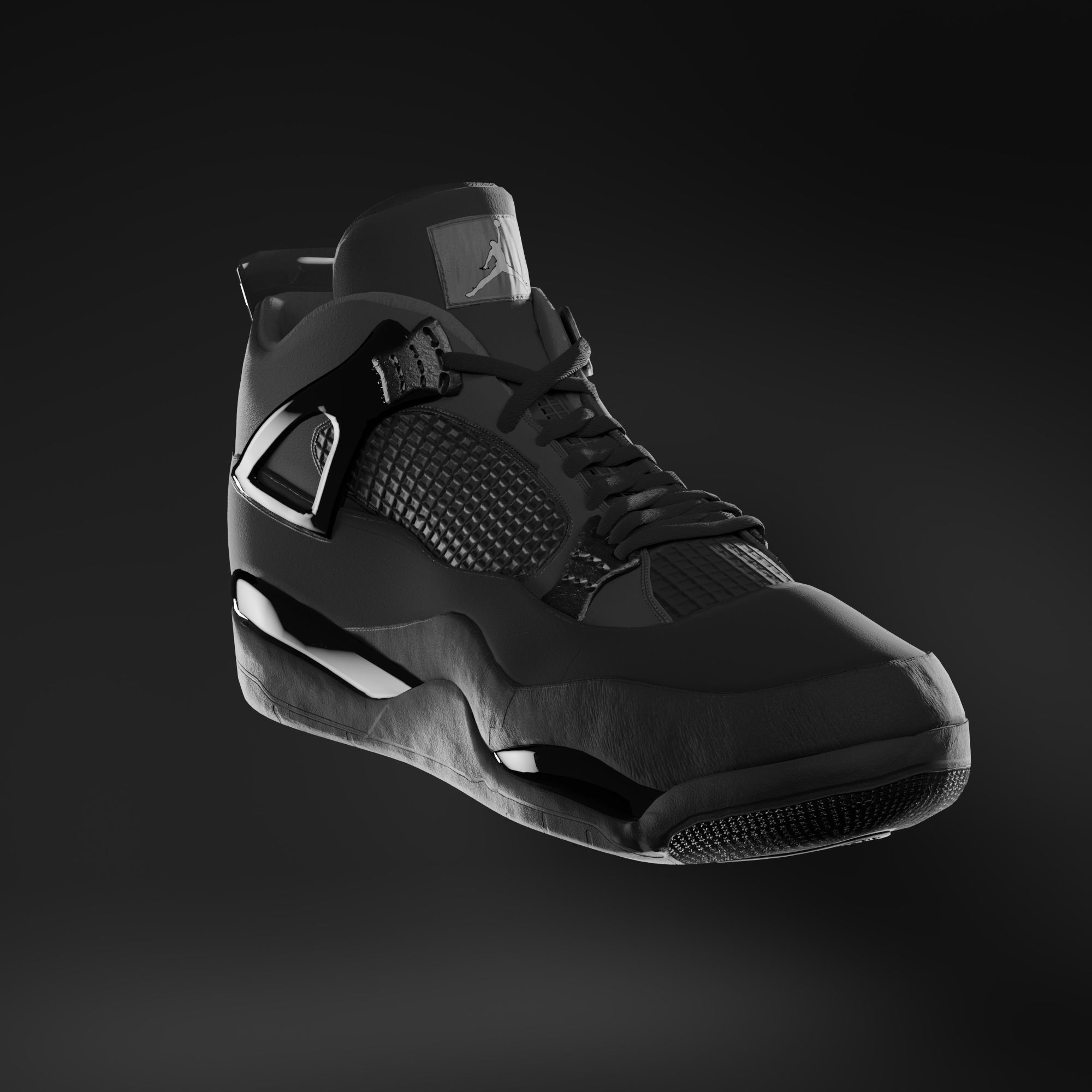 3D model Jordan 4 Retro VR / AR / low-poly | CGTrader