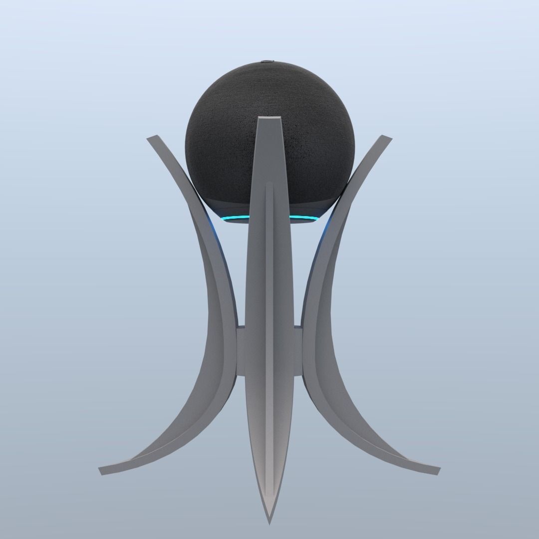 Alexa Echo Dot Holder 3D model 3D printable | CGTrader