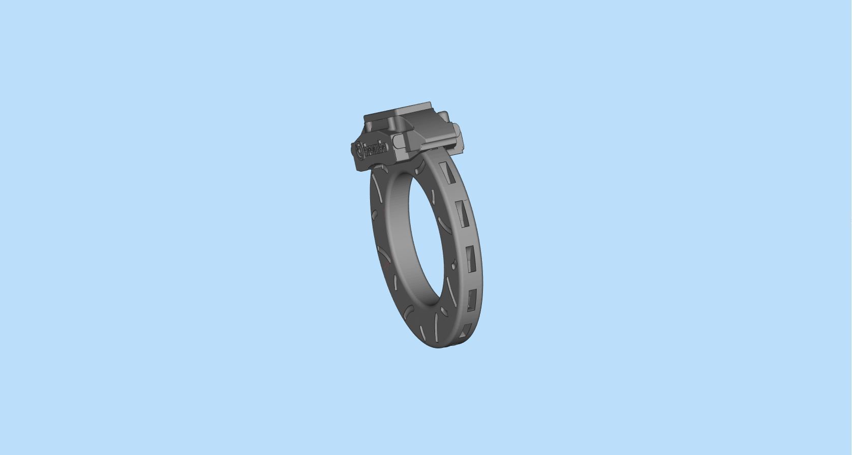 Free STL printable brake rotor disc Two versions free 3D model 3D ...