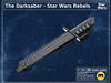 The Darksaber Star Wars Rebels 3D model 3D printable | CGTrader