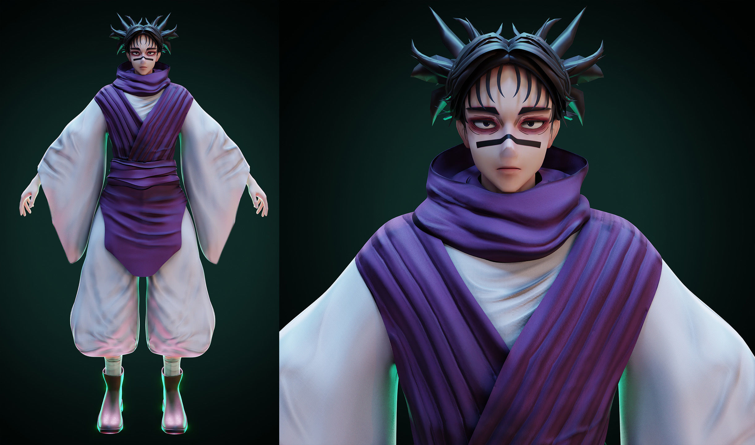 3D model Choso - Jujutsu Kaisen VR / AR / low-poly | CGTrader
